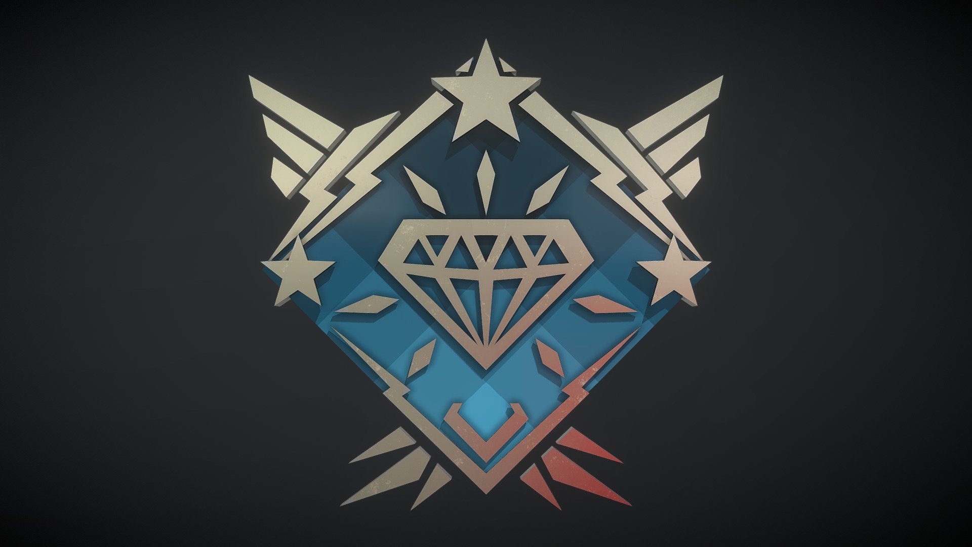 Flawless Victory 2 Badge - Buy Royalty Free 3D model by AnshiNoWara ...