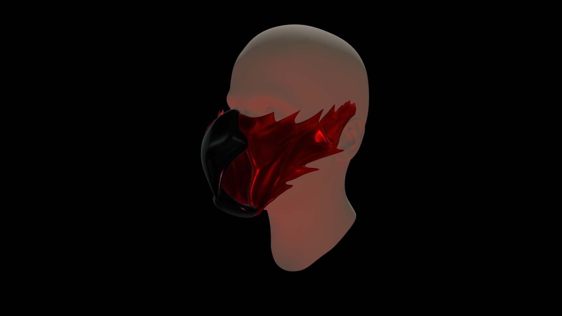 Bird Mask - 3D model by OriolMunoz [b3de7c3] - Sketchfab
