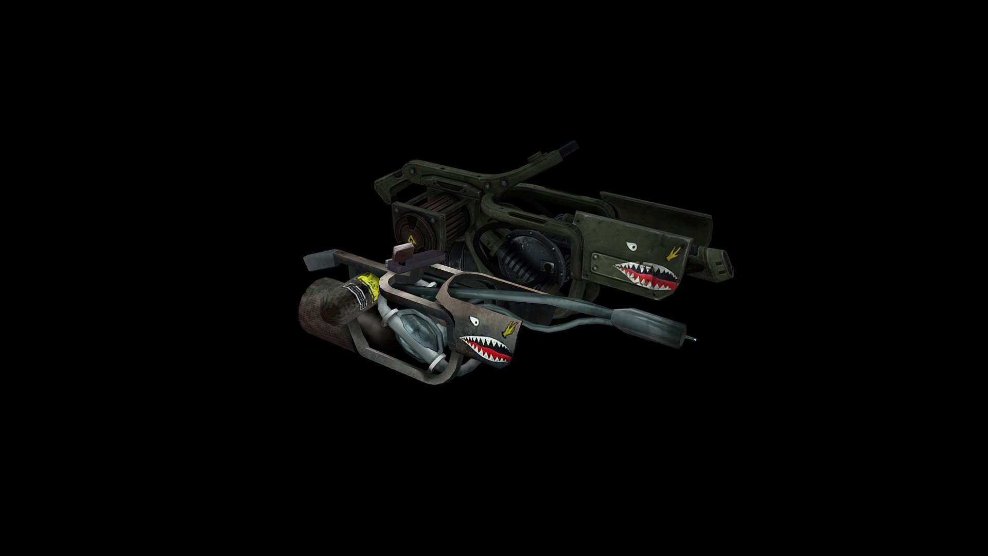 Weapons>Human>Flamethrower - Download Free 3D model by jameslucino117 ...