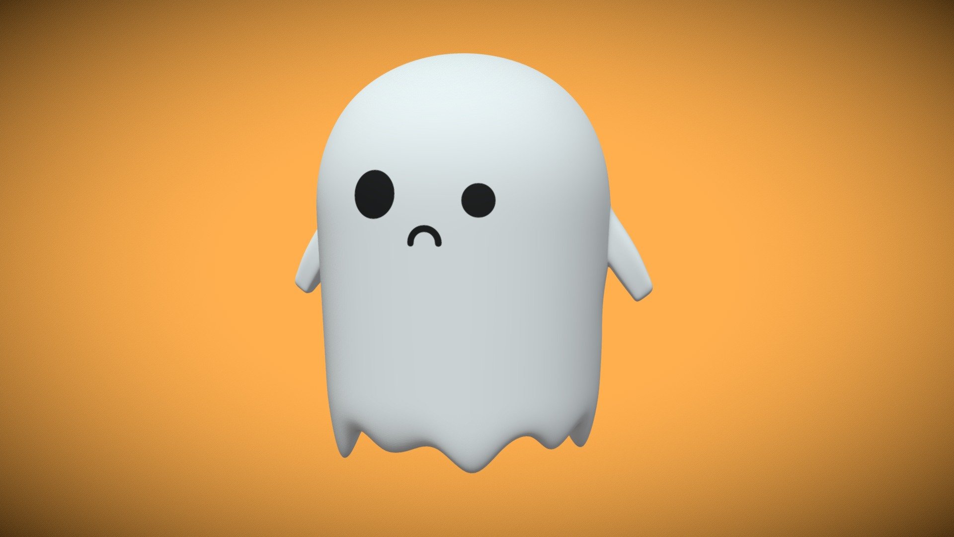 Little Ghost Boooo!! 👻 - Download Free 3D model by CG Soul Motion (@CG ...