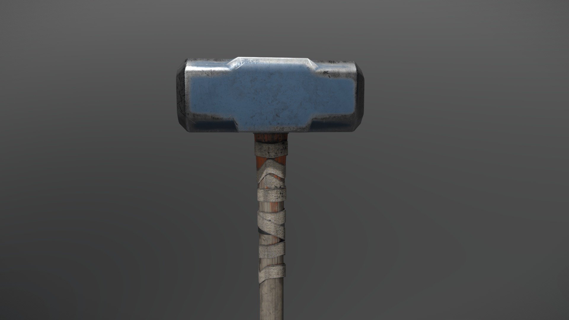 Sledge Hammer Wrapped - 3D model by GAVFX @ St.Helens (@gdgalevel3 ...