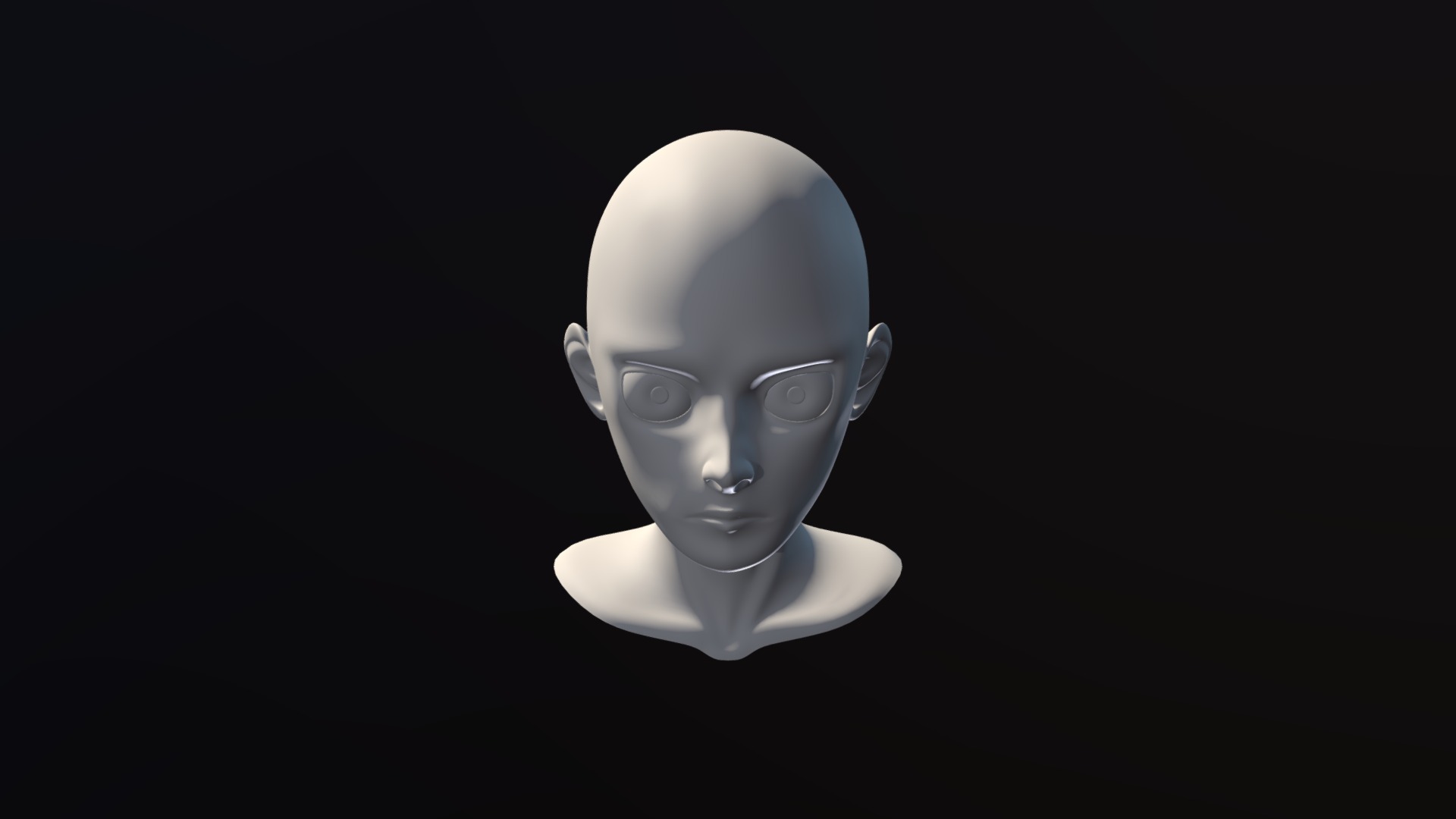 Poly Modeled Head - 3D model by MrFunsocks [b3e0d80] - Sketchfab