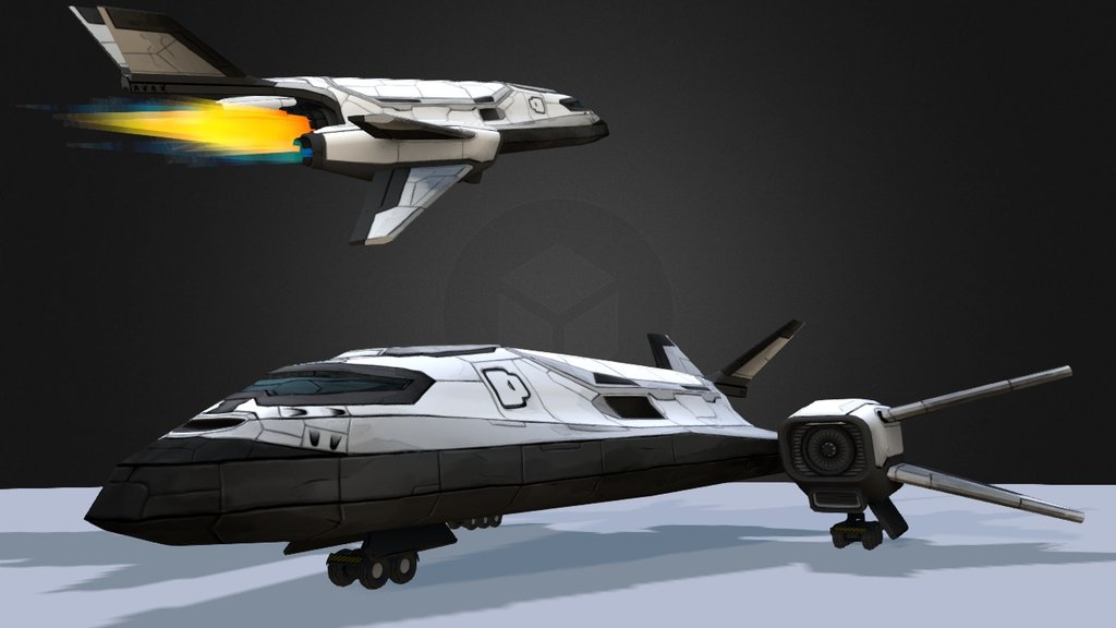 Next Generation Space Shuttle - 3D model by electronicfox [b3e2820 ...
