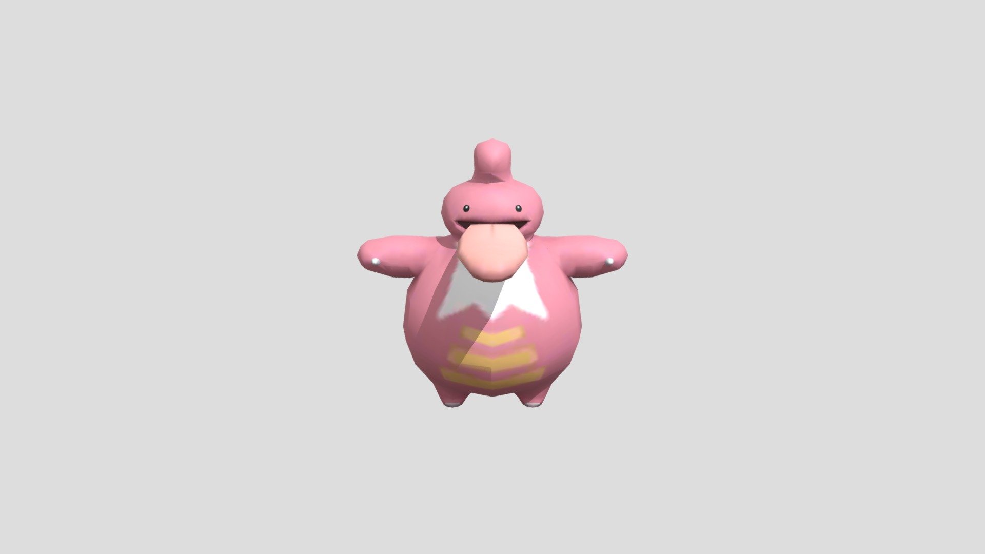 Lickilicky - Download Free 3D model by nguyenlouis32 [b3e3980] - Sketchfab