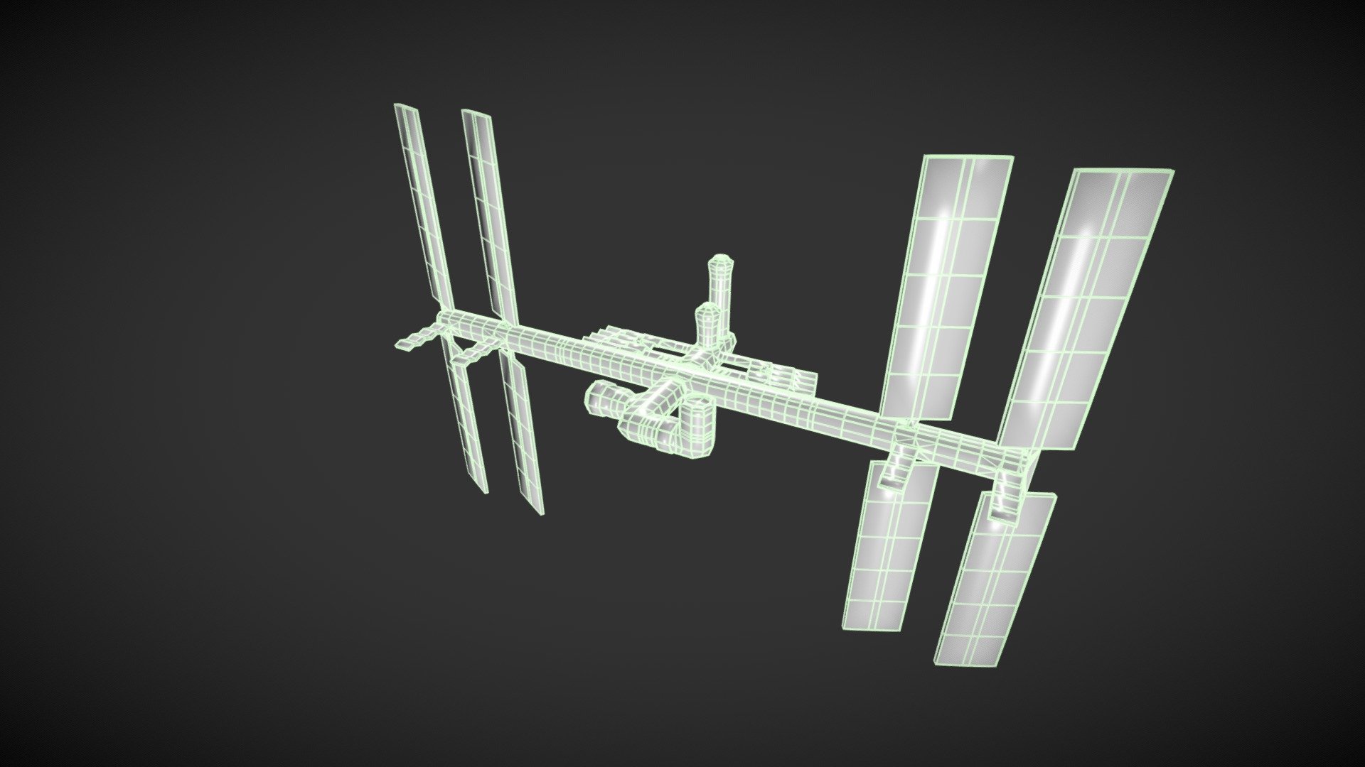 ISS Downloadable Model - Download Free 3D model by Chris Leggett ...