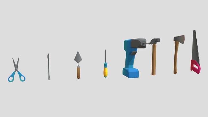 Handsaw 3D models - Sketchfab