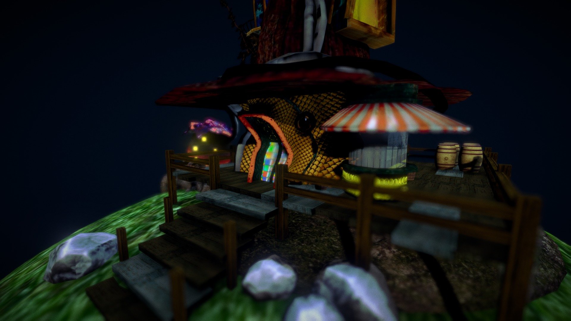 Witch Shop - 3D model by Revetron [b3e4e51] - Sketchfab