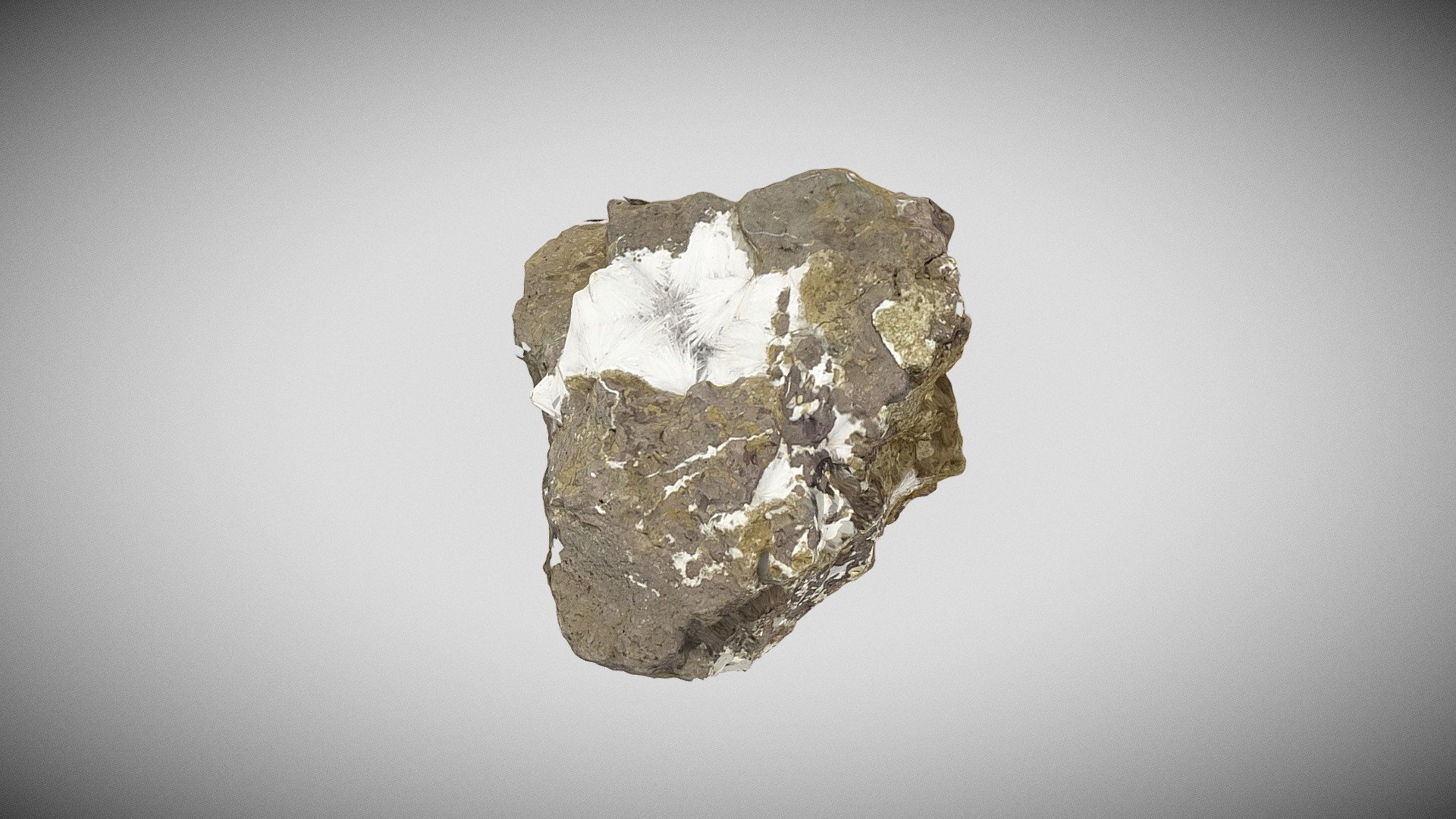 Natrolite (zeolite) in hyaloclastite, Iceland - Download Free 3D model ...
