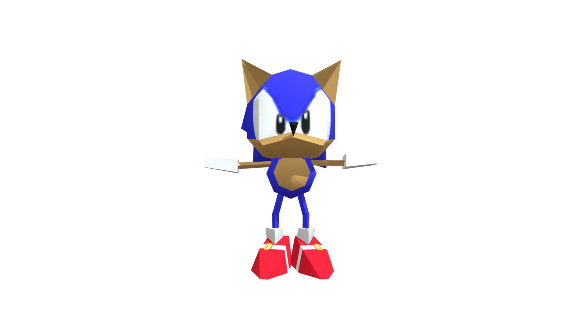 Sonic R - Download Free 3D model by Fannys (@pereiraandrei88) [b3e623c ...
