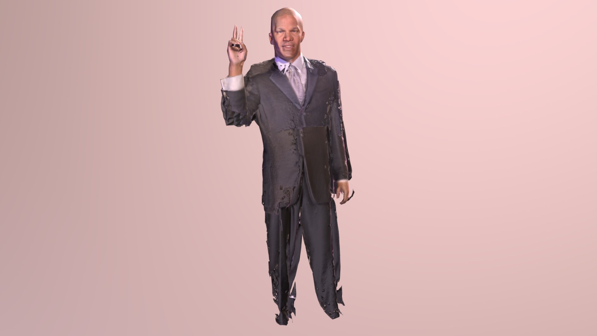 Jamie Foxx - Download Free 3D model by David Wigforss (@dwigfor ...