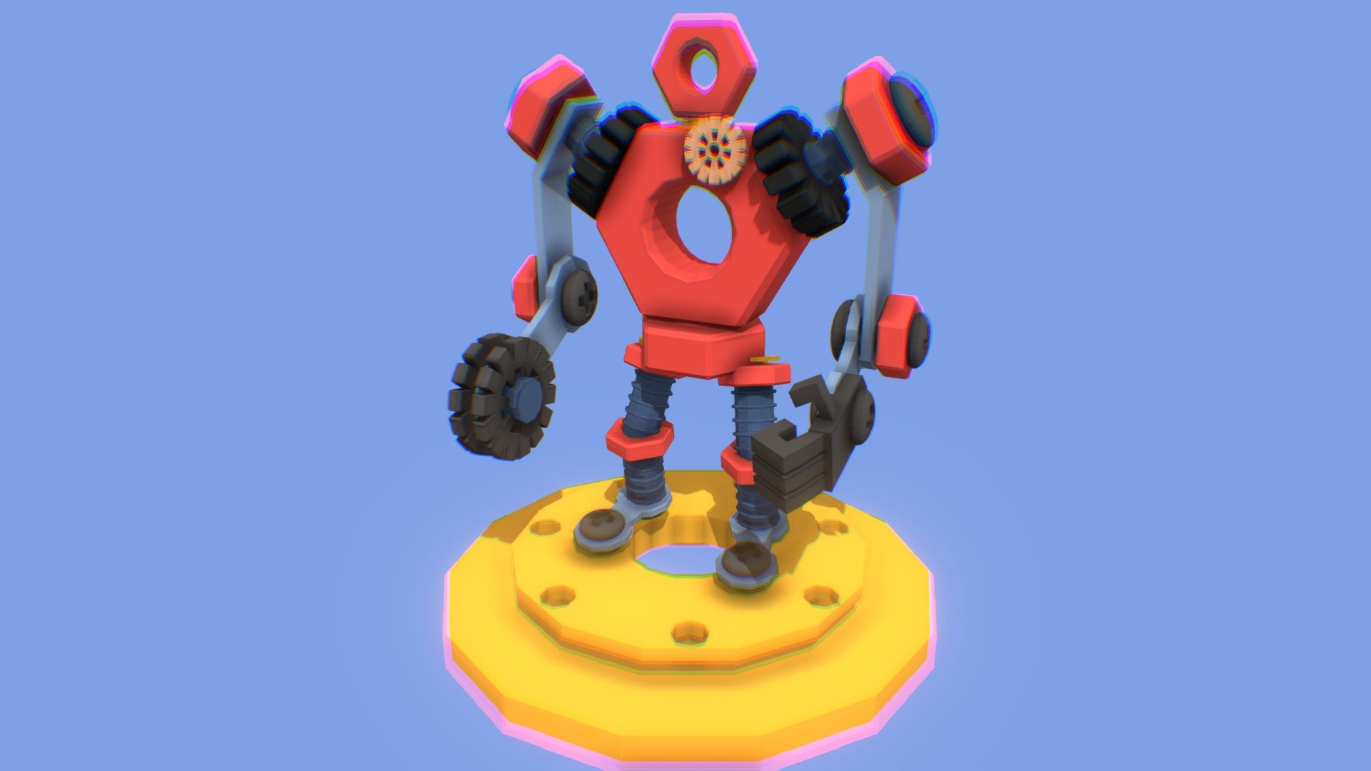 Scrap robot - Download Free 3D model by pauazap (@kehosworld) [b3e8639 ...