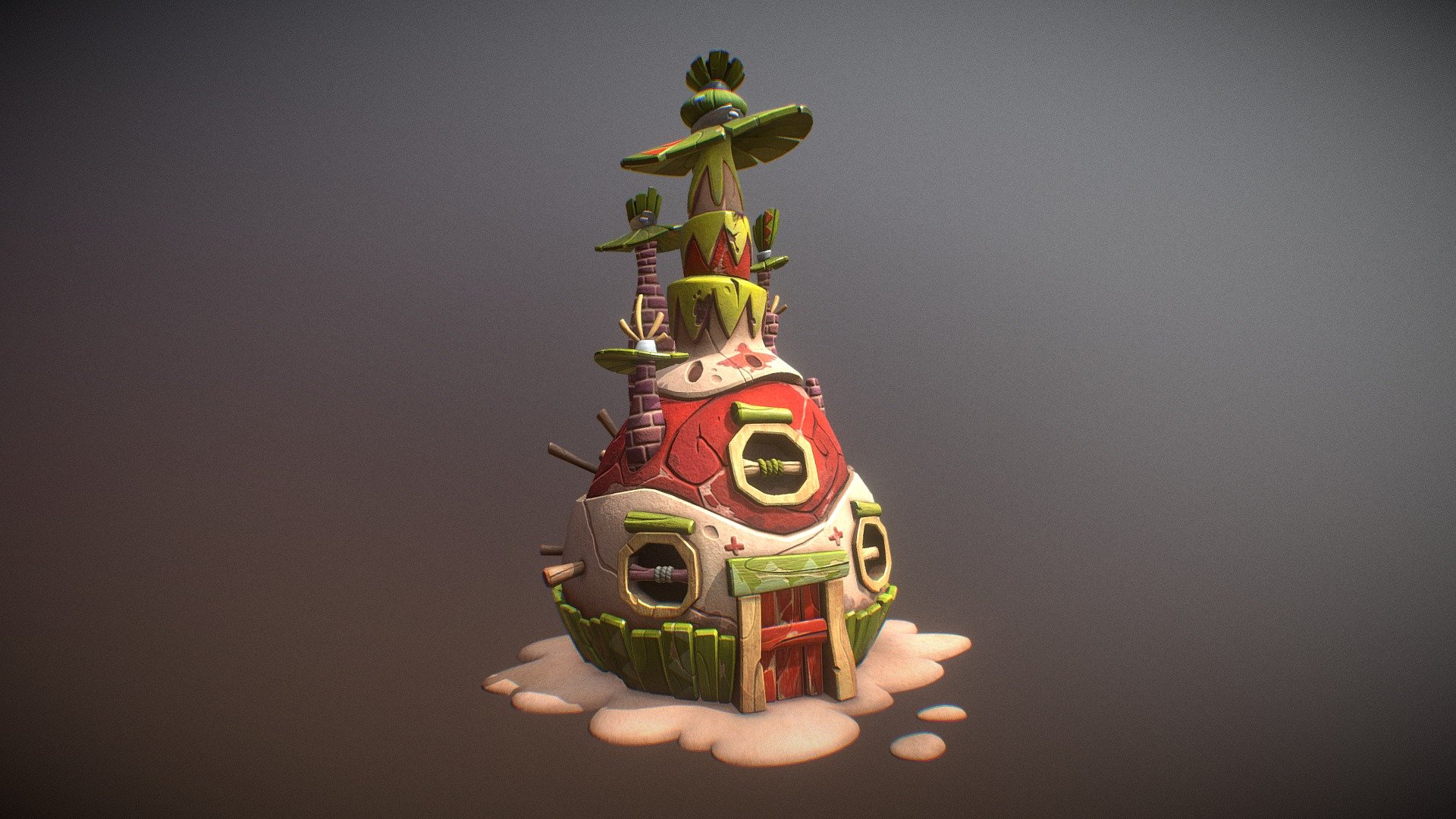 Pinata House - 3D model by Marcositengomes [b3e8692] - Sketchfab