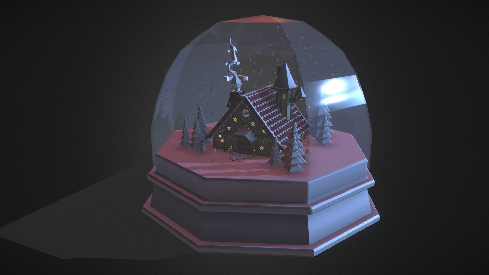 Christmas Snow globe - Download Free 3D model by Wallery.Kos [b3e9056 ...