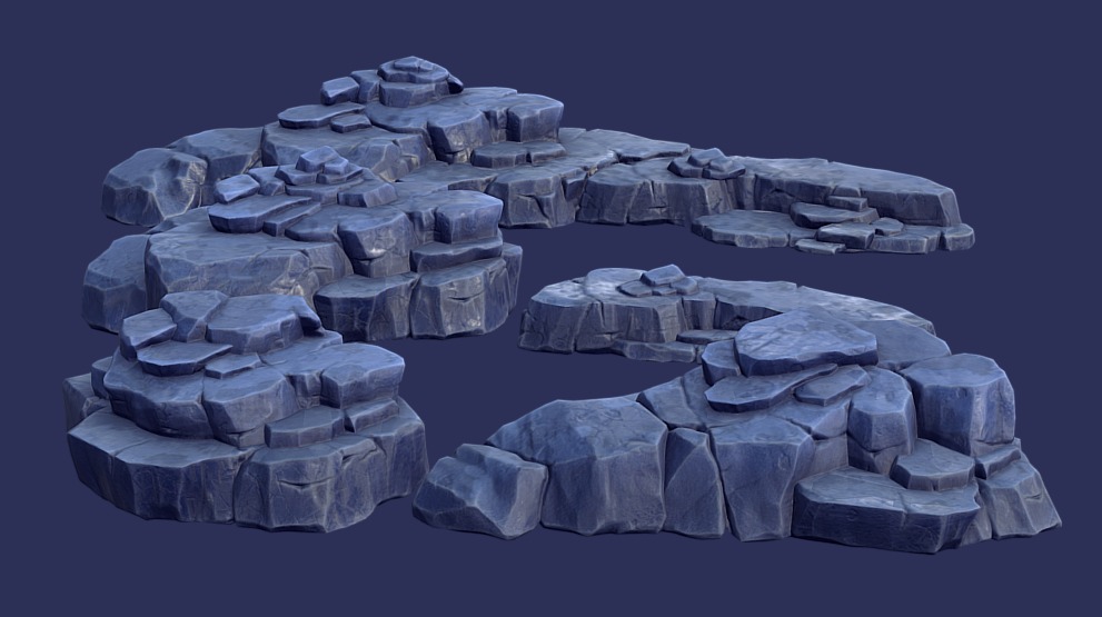 Rock Formation Set preview - 3D model by AntonS (@antonsyutkin ...