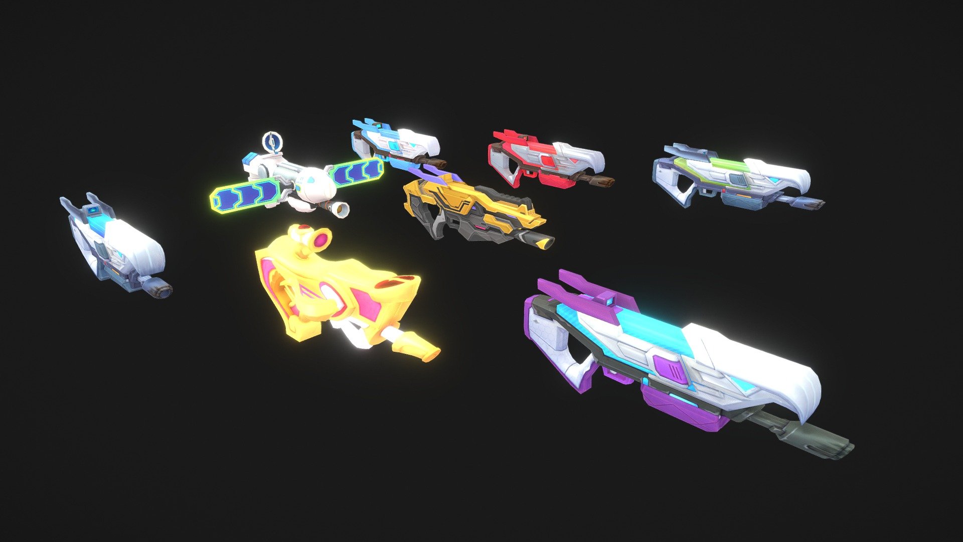 Collection of voltron weapon - Buy Royalty Free 3D model by Luna ...