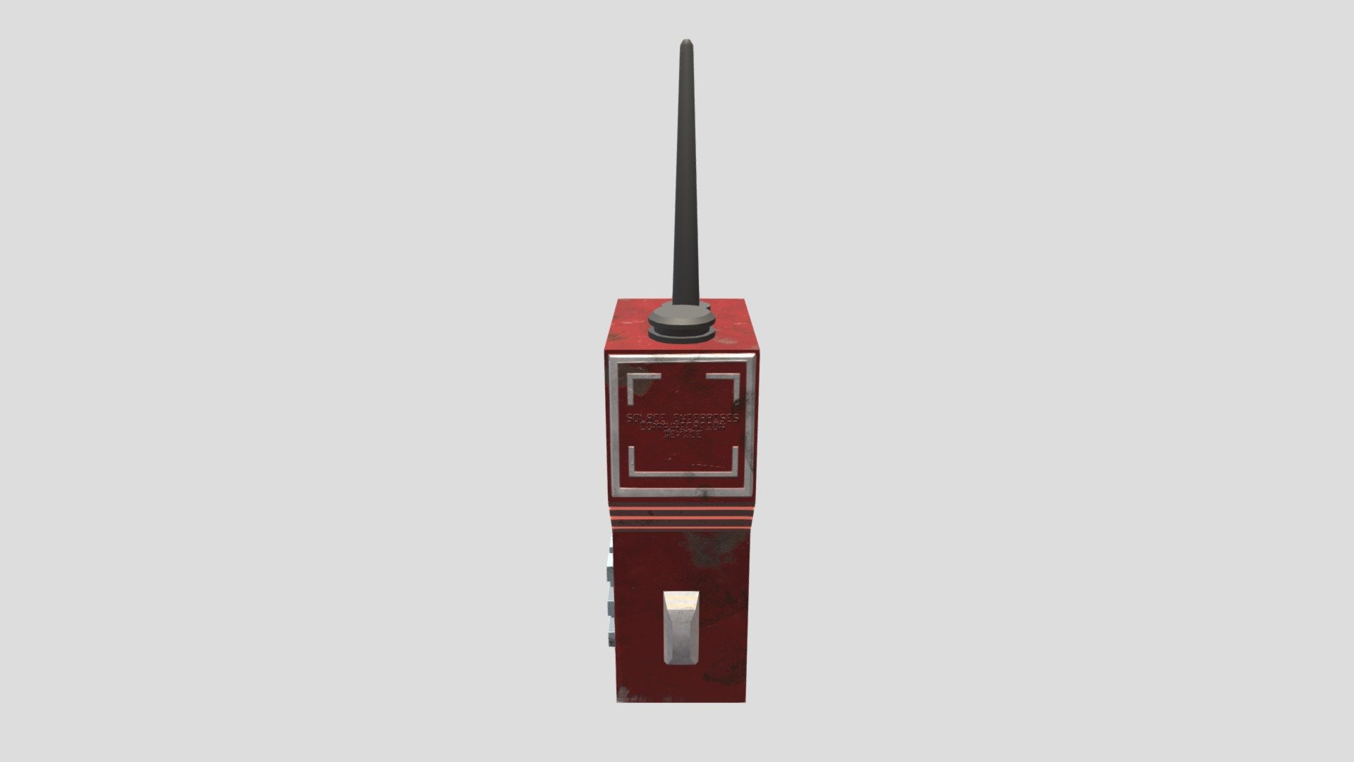 Retro Sci-Fi Communicator - 3D model by crunchb1244 [b3ebec2] - Sketchfab