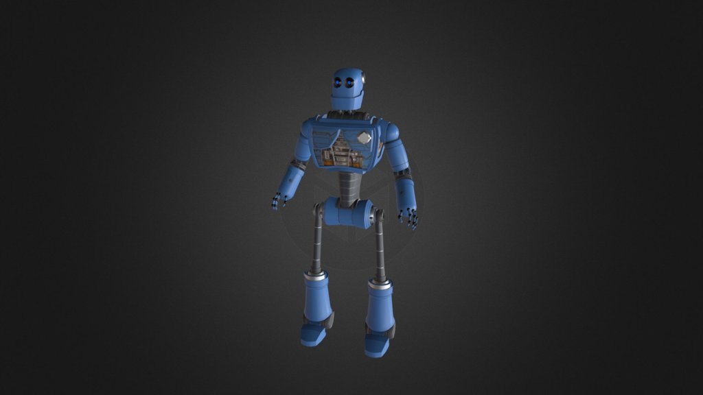 Robo - 3D model by ckatuh [b3ed005] - Sketchfab