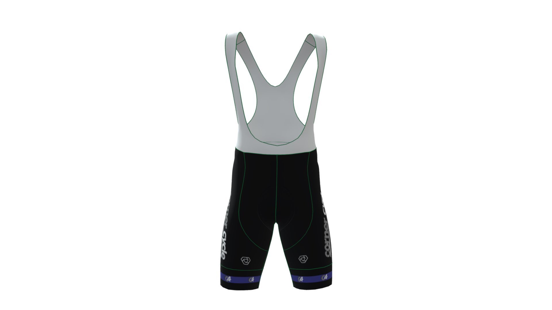 Cape Cod Cycling Club Fall 2018 bib shorts - 3D model by Verge Sport ...