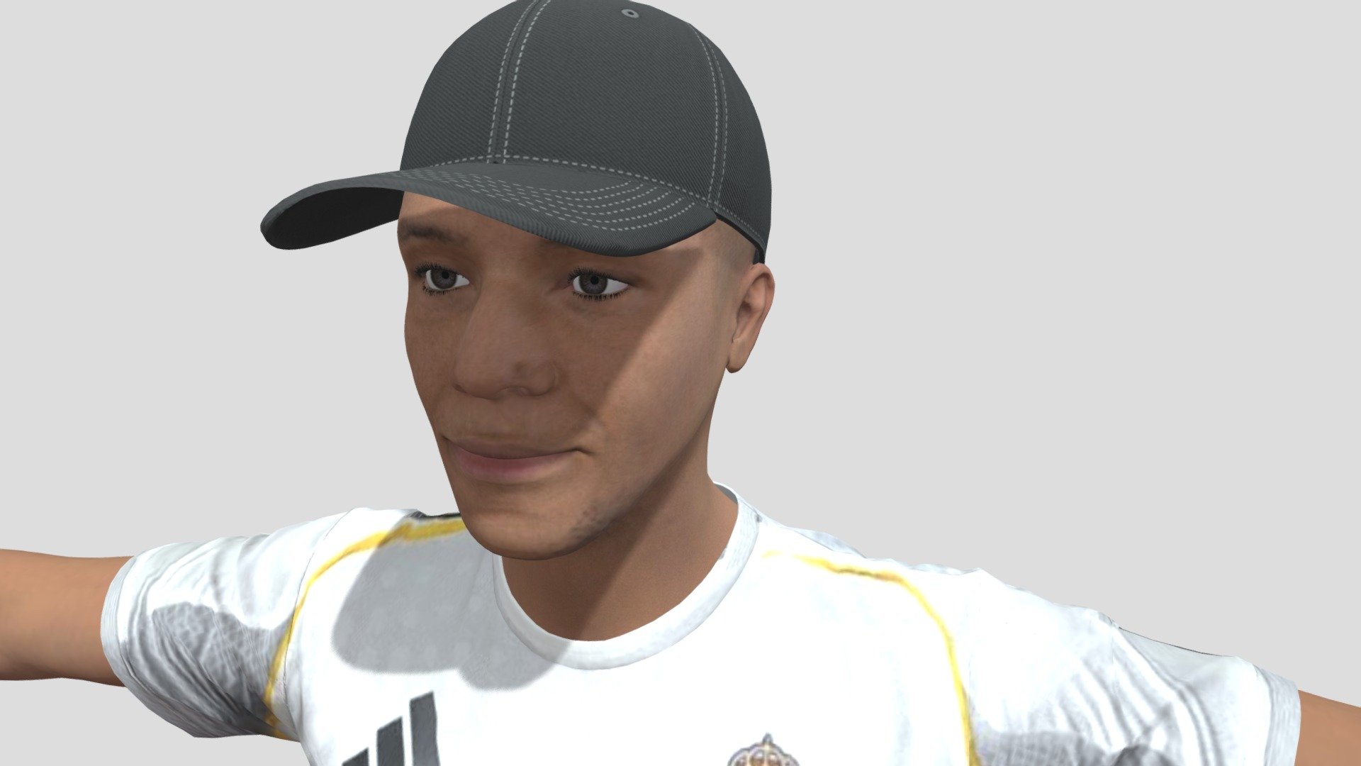 KYLIAN MBAPPÉ 2025 CAMISETA REAL MADRID - 3D model by jcairetaserra ...