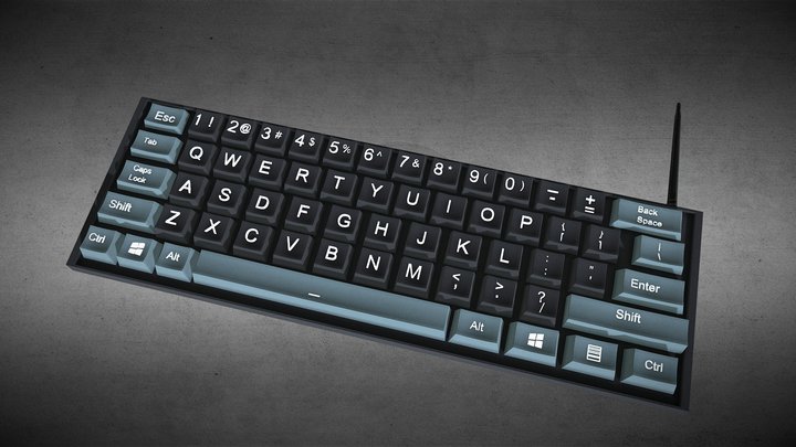 Keyboards 3D models - Sketchfab