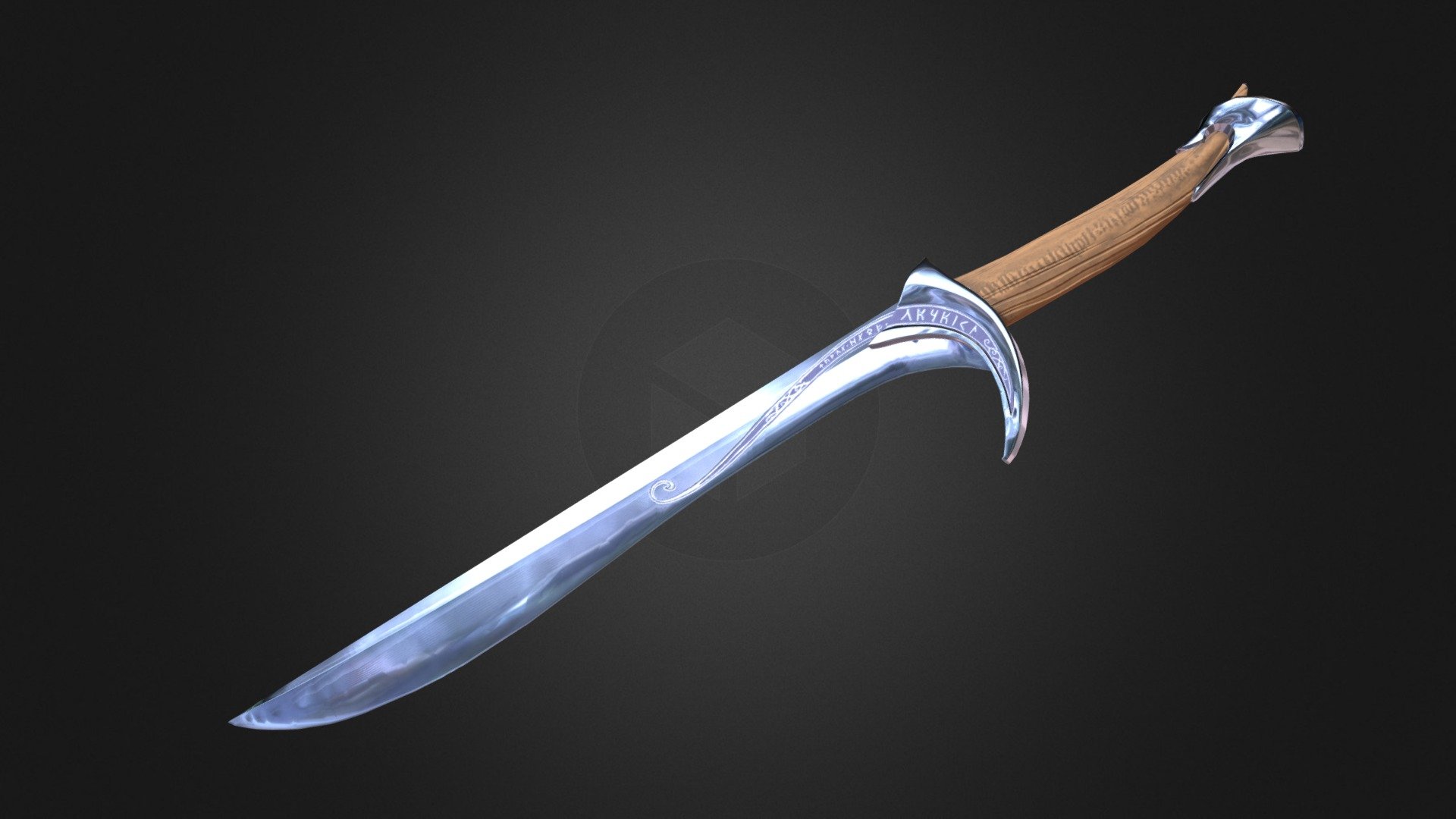 Orcrist - Download Free 3D model by Joannerigt [b3ee979] - Sketchfab