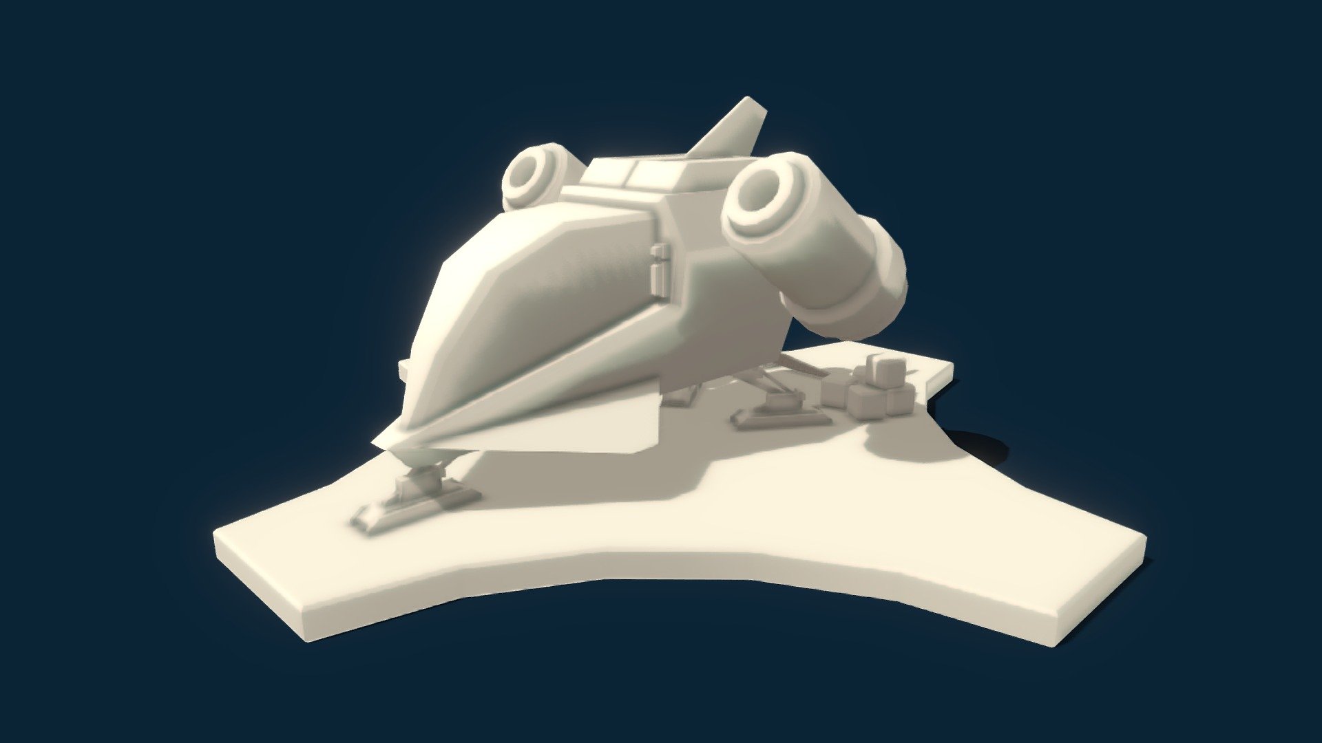 Small Cargo VTOL - 3D model by Lite [b3ef0d0] - Sketchfab