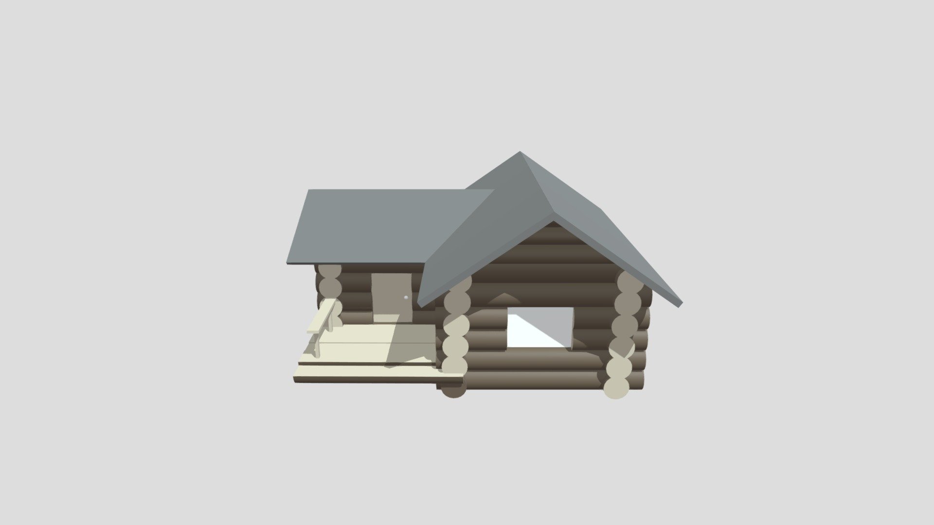 Low Poly Cabin - Download Free 3D model by Emma's Art Gallery ...
