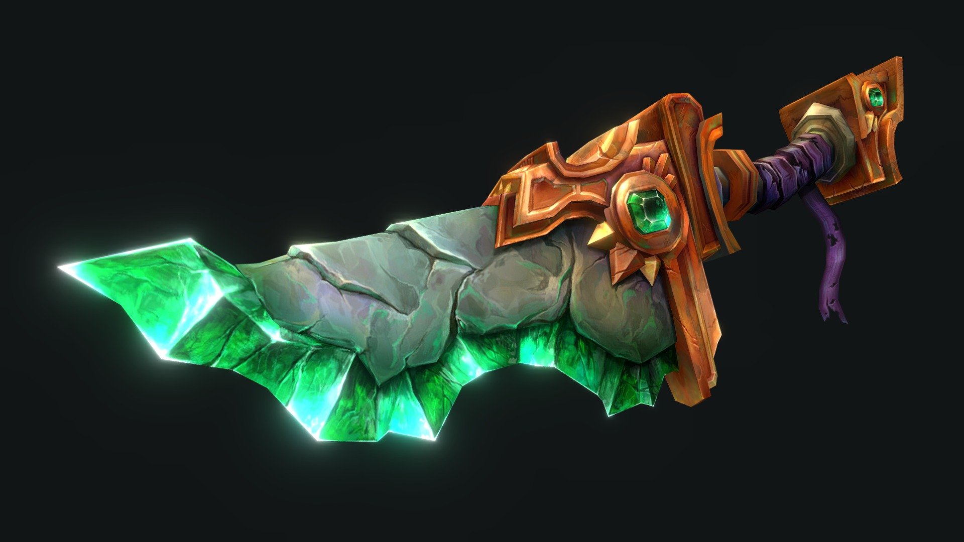 Crystalline Shiv - DAE Weaponcraft - 3D model by Ieva Sucilaite ...