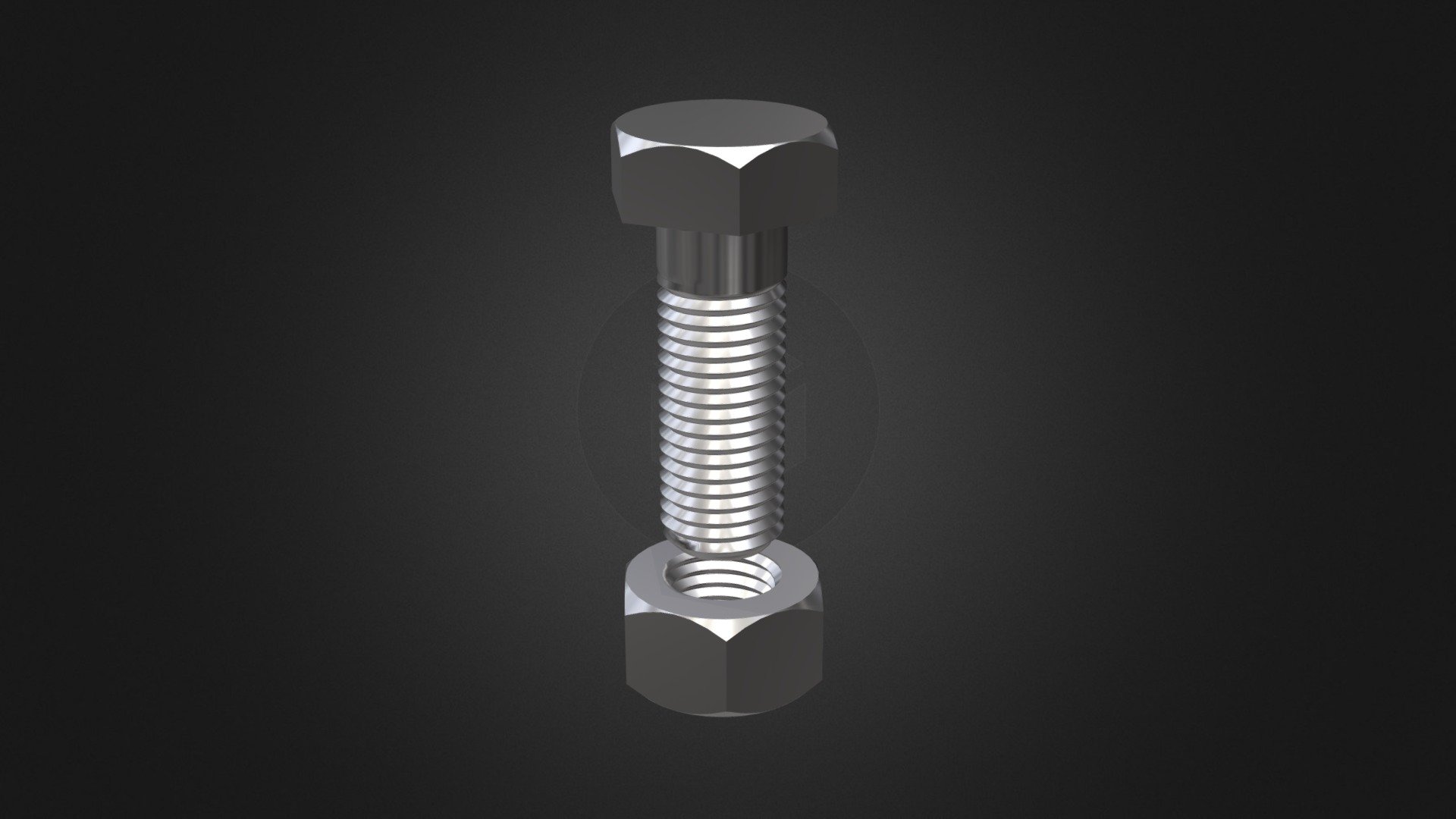 Screw Bolt and Nut - Buy Royalty Free 3D model by Leandro Salerno ...