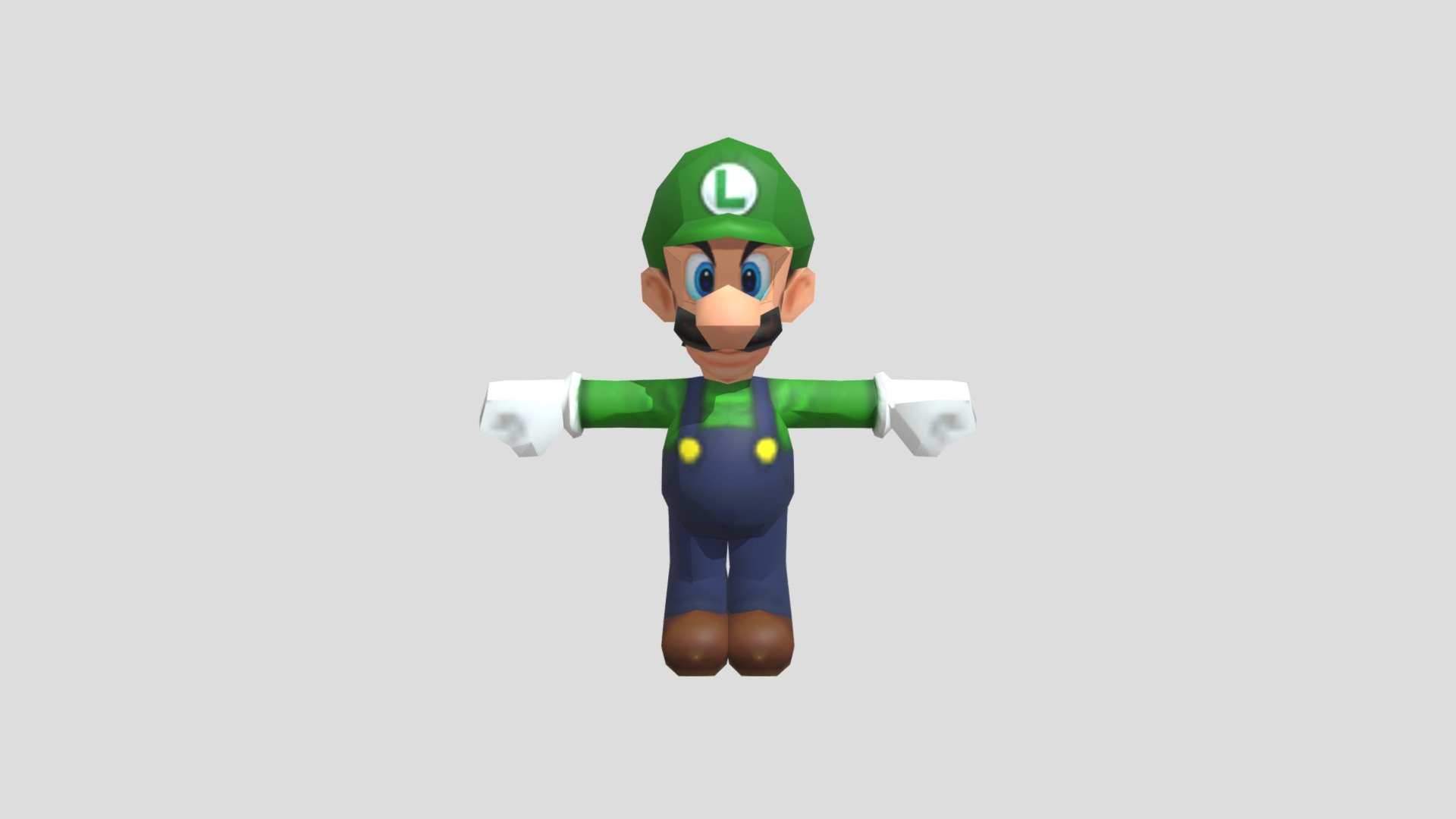 Luigi (1) - Download Free 3D model by ruthromantic [b3f5b12] - Sketchfab