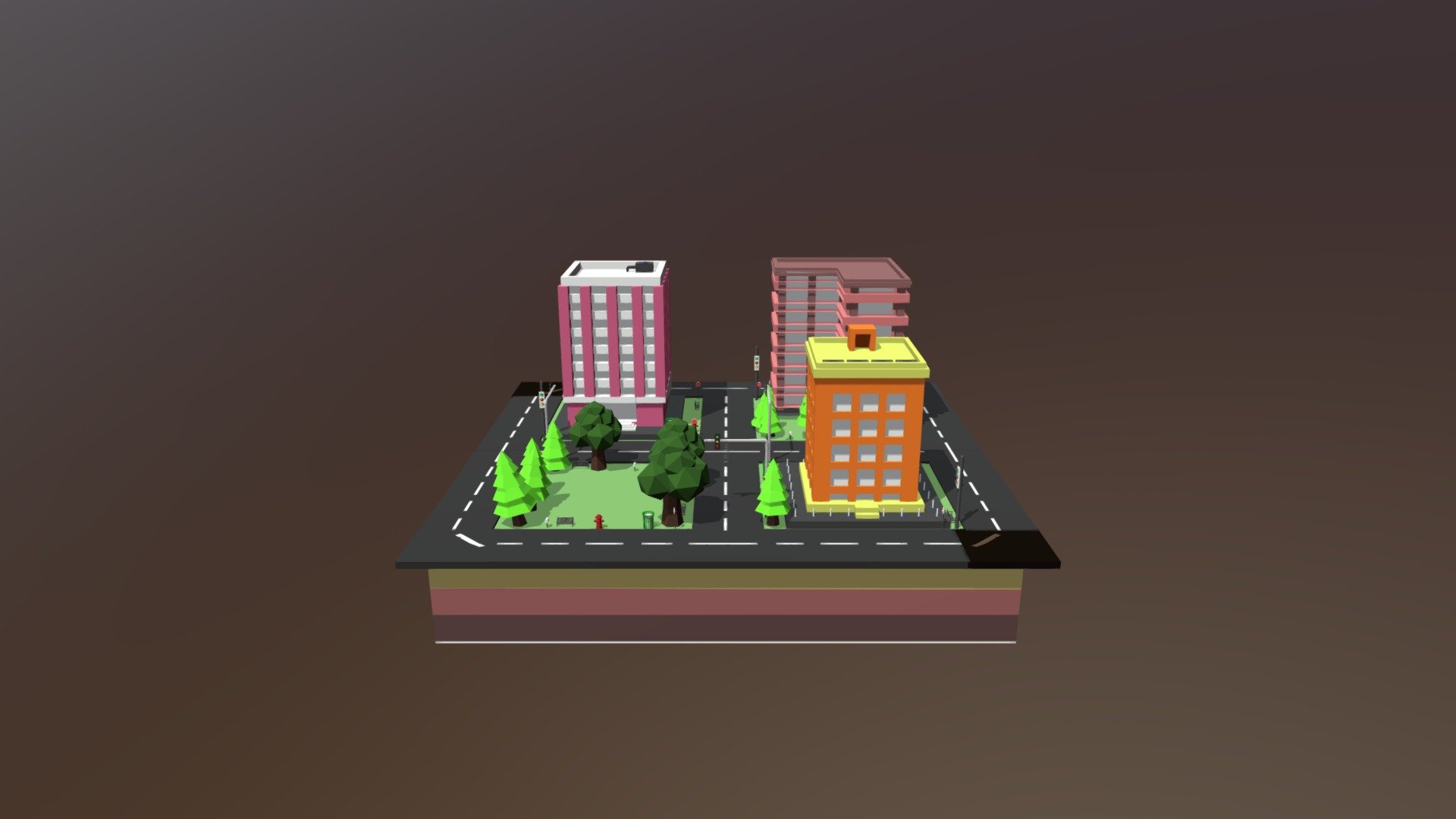 A Night In The City - Open Project - 3D model by Nicole.Anne.Mifsud ...
