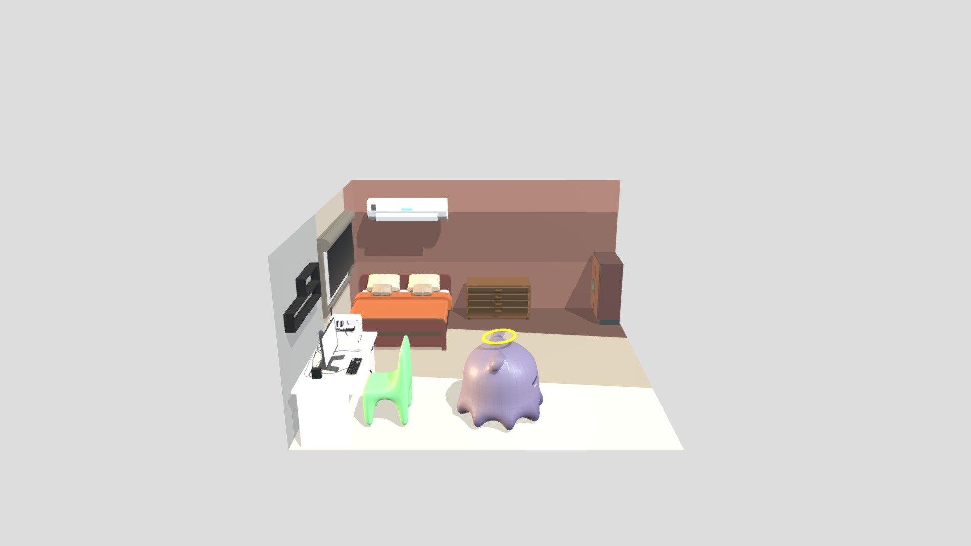 firstroom - 3D model by 3b117086 [b3f7574] - Sketchfab