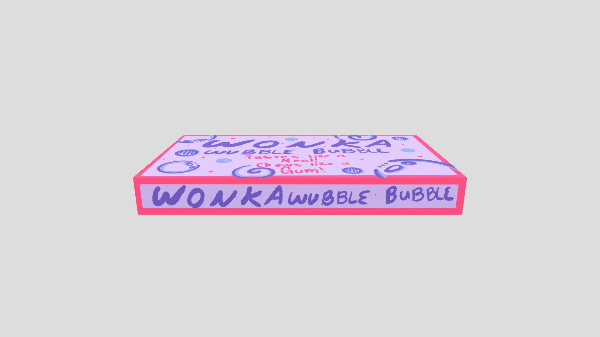 Wonka Wubble Bubble - Download Free 3D model by MaddieQueenCrafter ...
