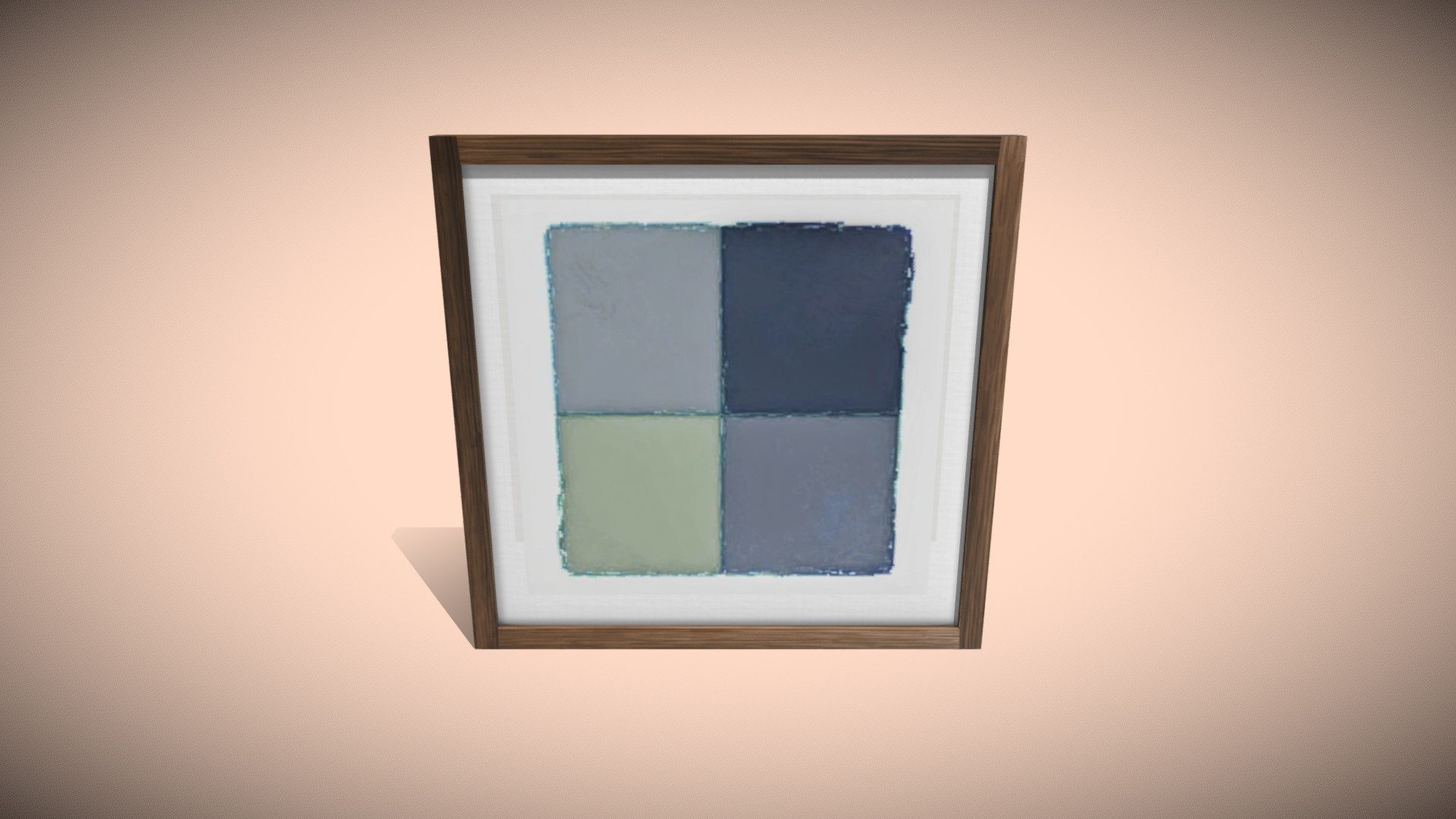Painting Four Colors - Download Free 3D model by Anom Purple Modelling ...