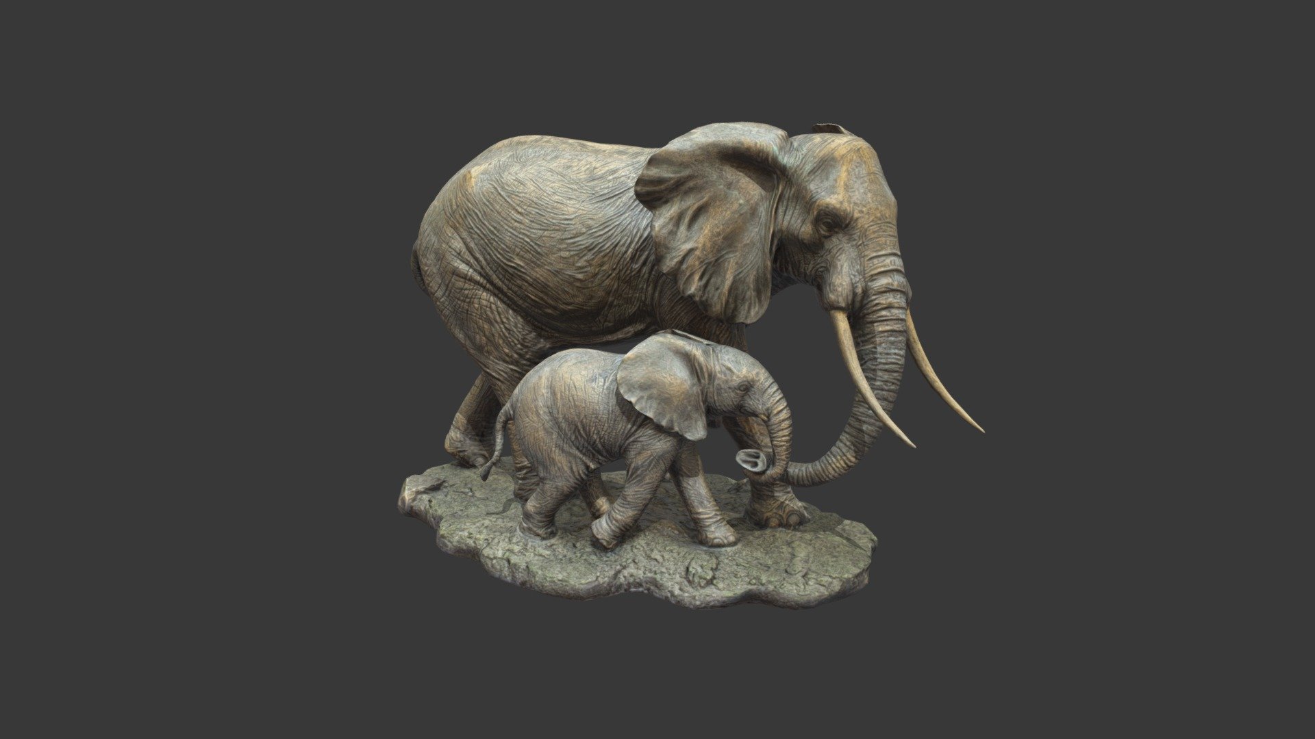 Elephant_4135_01 - 3D model by 5dVR (@5d-VR) [b3fa329] - Sketchfab