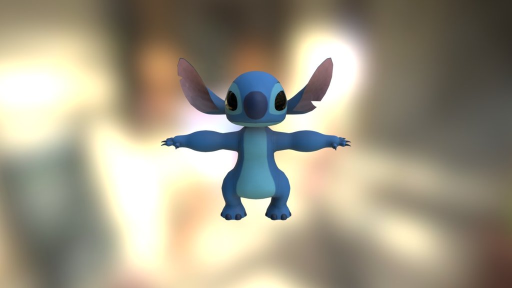 Stitch - 3D model by Dav_Geek [b3fa396] - Sketchfab