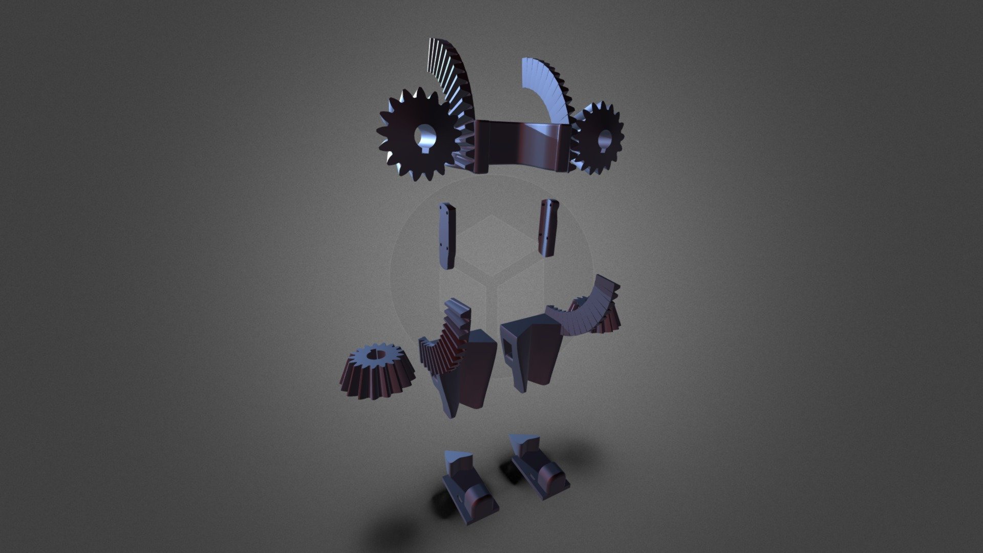 Exoesqueleto arduino - 3D model by DaniiPere [b3fabde] - Sketchfab