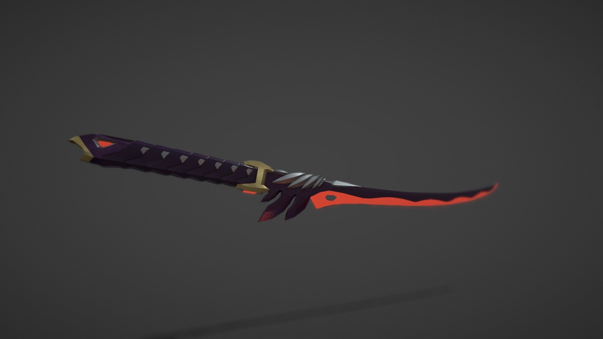 Karasu Tengu-Genji katana - Buy Royalty Free 3D model by Unhappykity94 ...