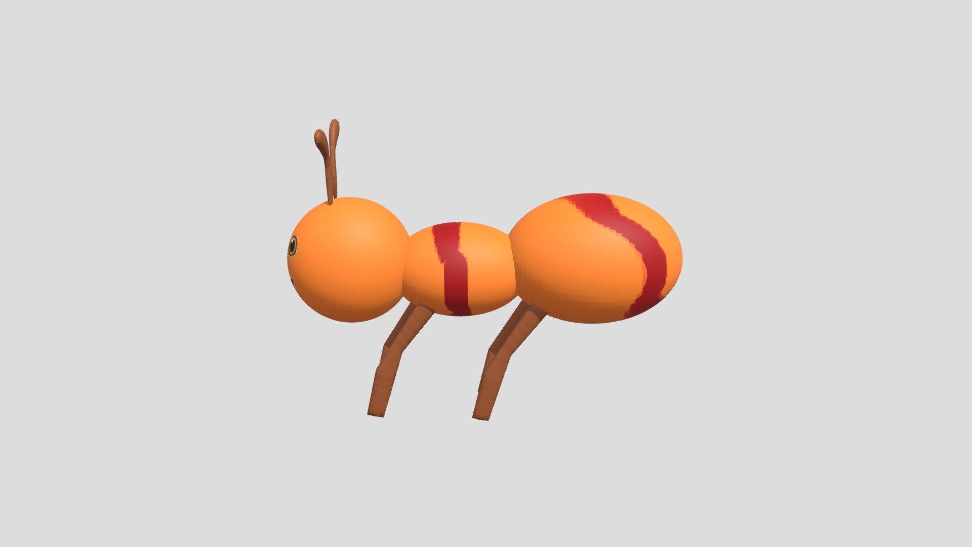 Semut - 3D model by enik (@f1092211003) [b3fbfe4] - Sketchfab
