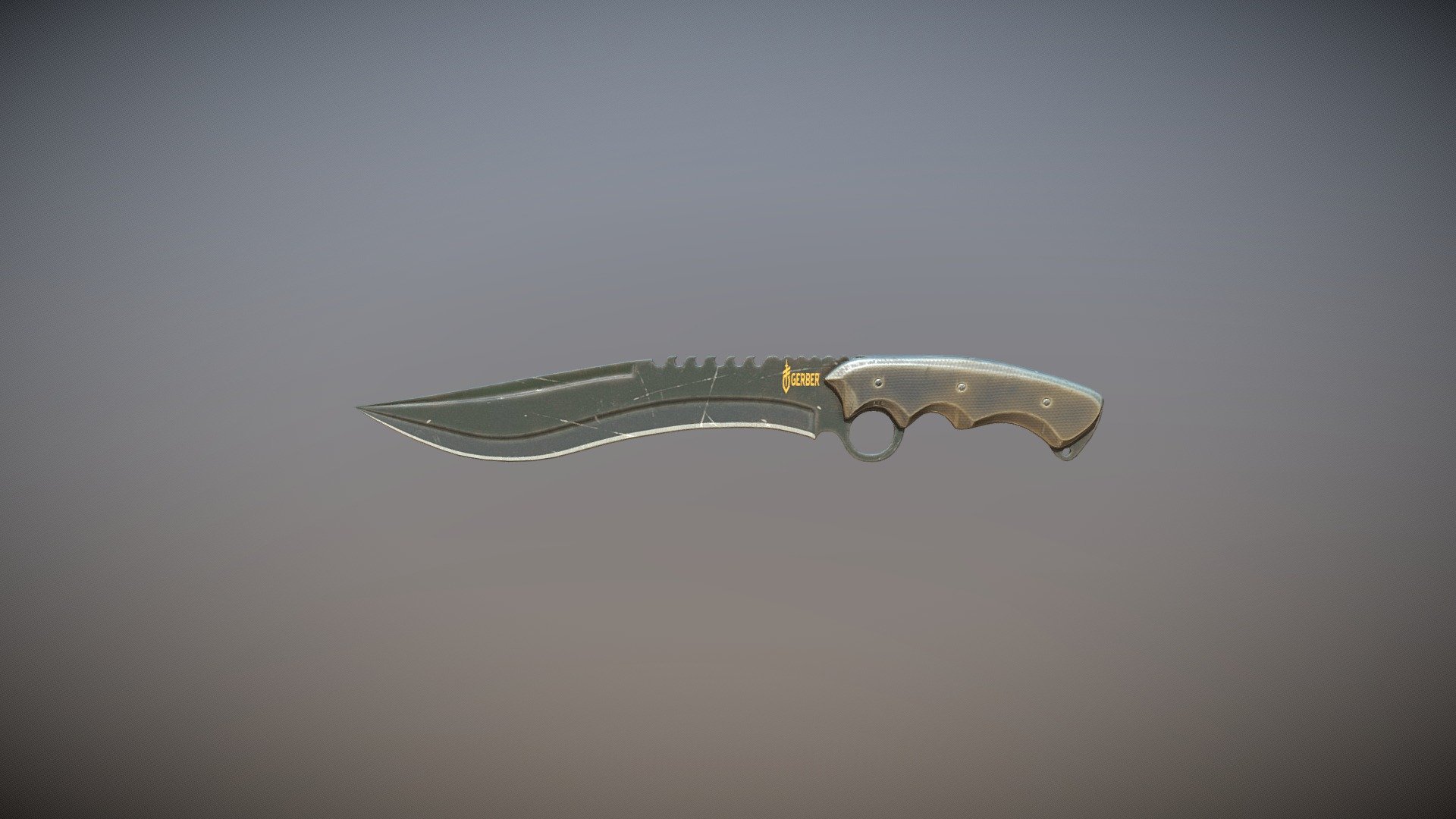 Combat Knife - 3D model by armstrong.michael.w [b3fc726] - Sketchfab
