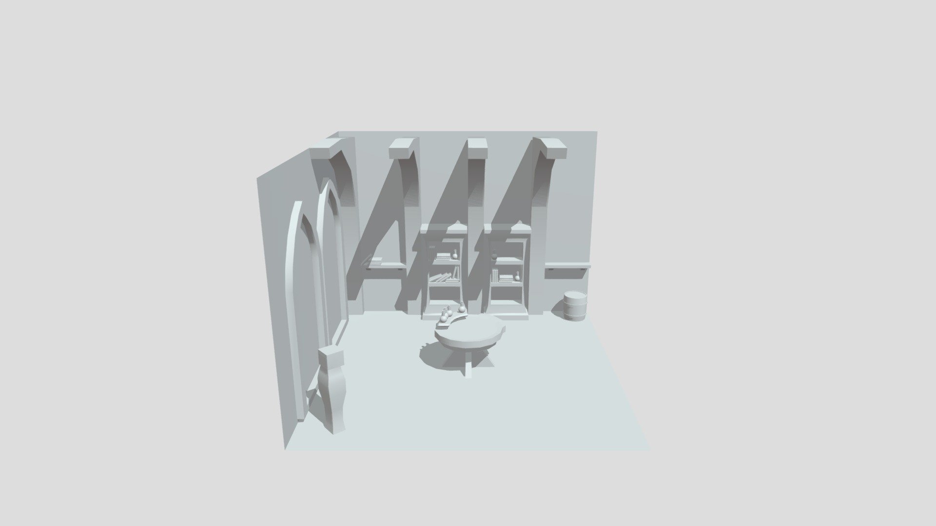 Alchemy Laboratory - 3D model by chandler.mays.7 [b3fc791] - Sketchfab