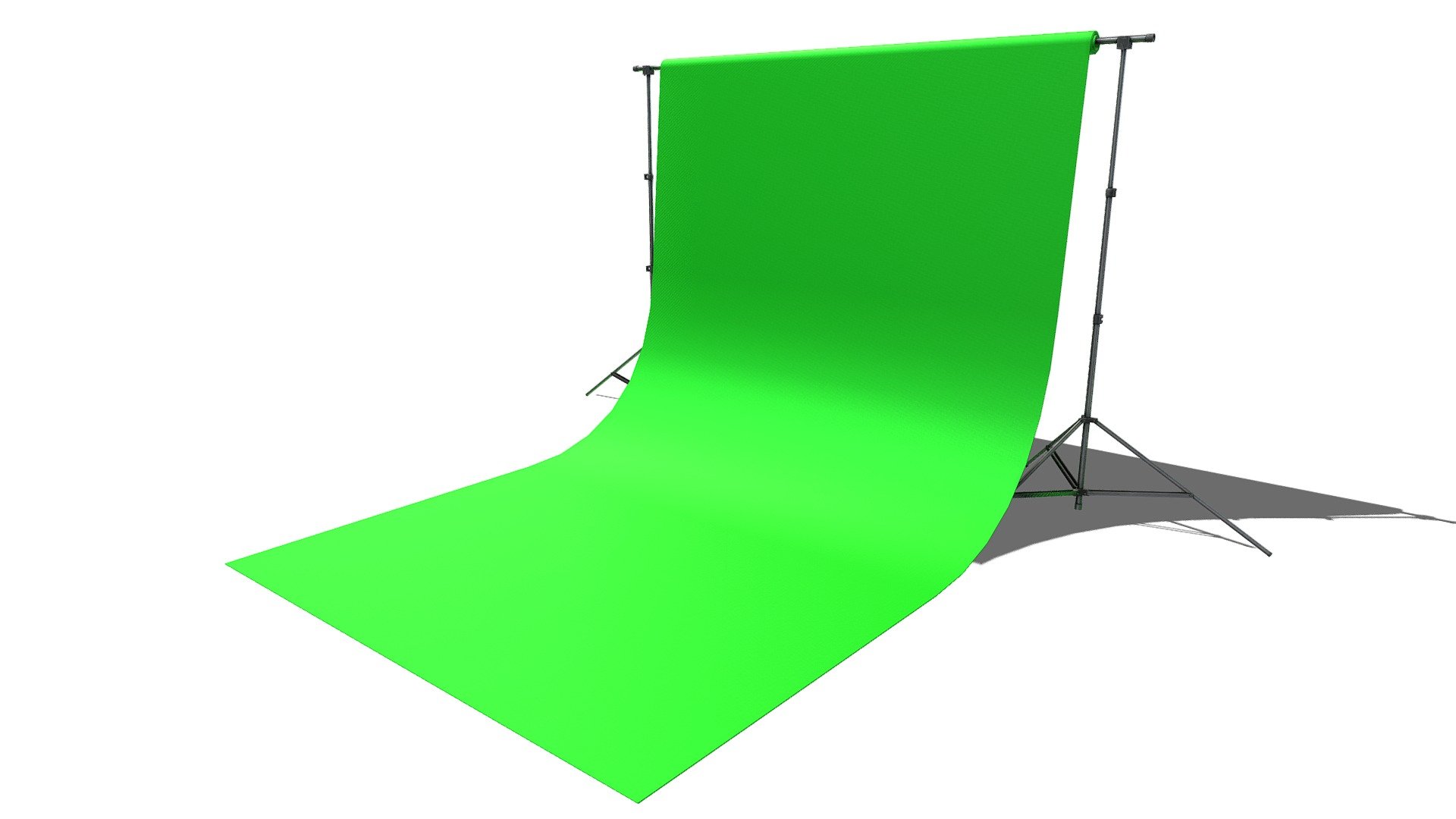 Green Screen - Camera / Film Equipment - Buy Royalty Free 3D model by ...