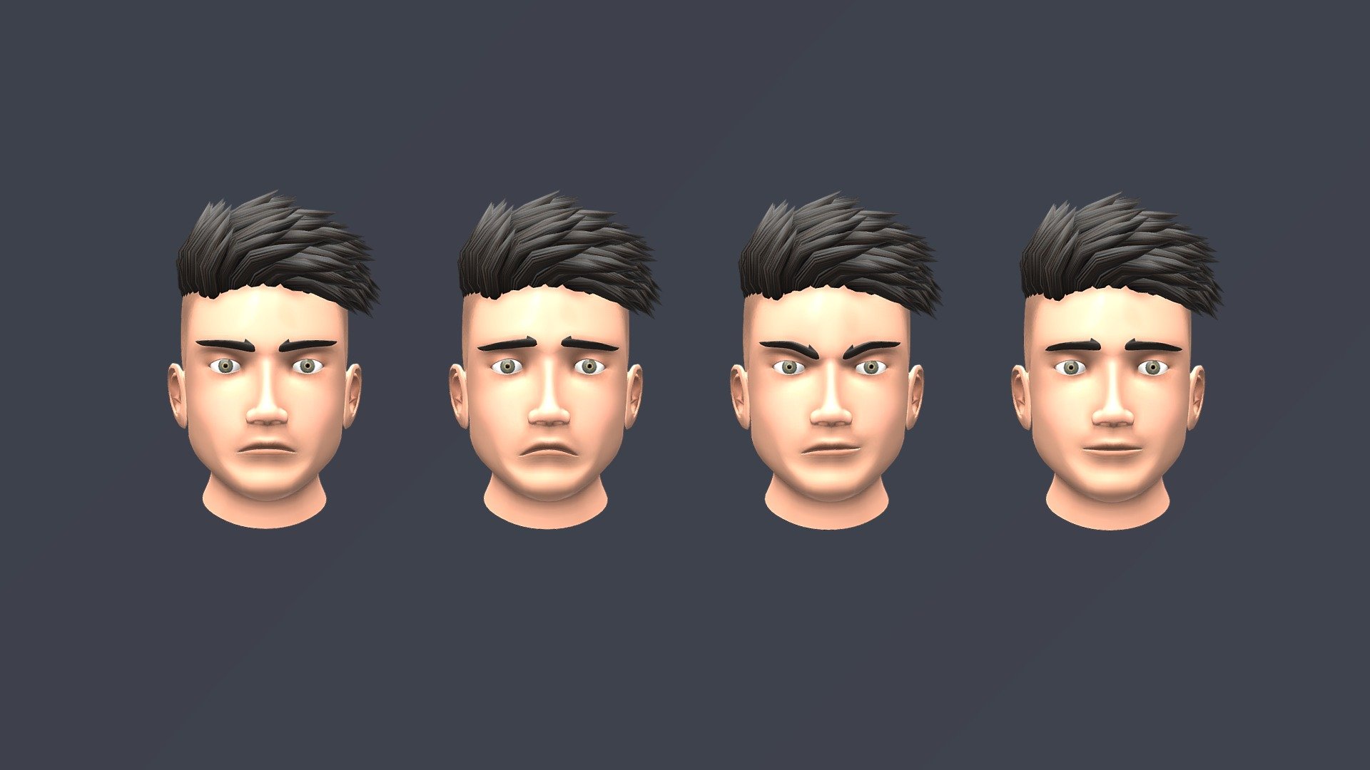 Final Character - Blend Shapes - Download Free 3D model by Daniel ...