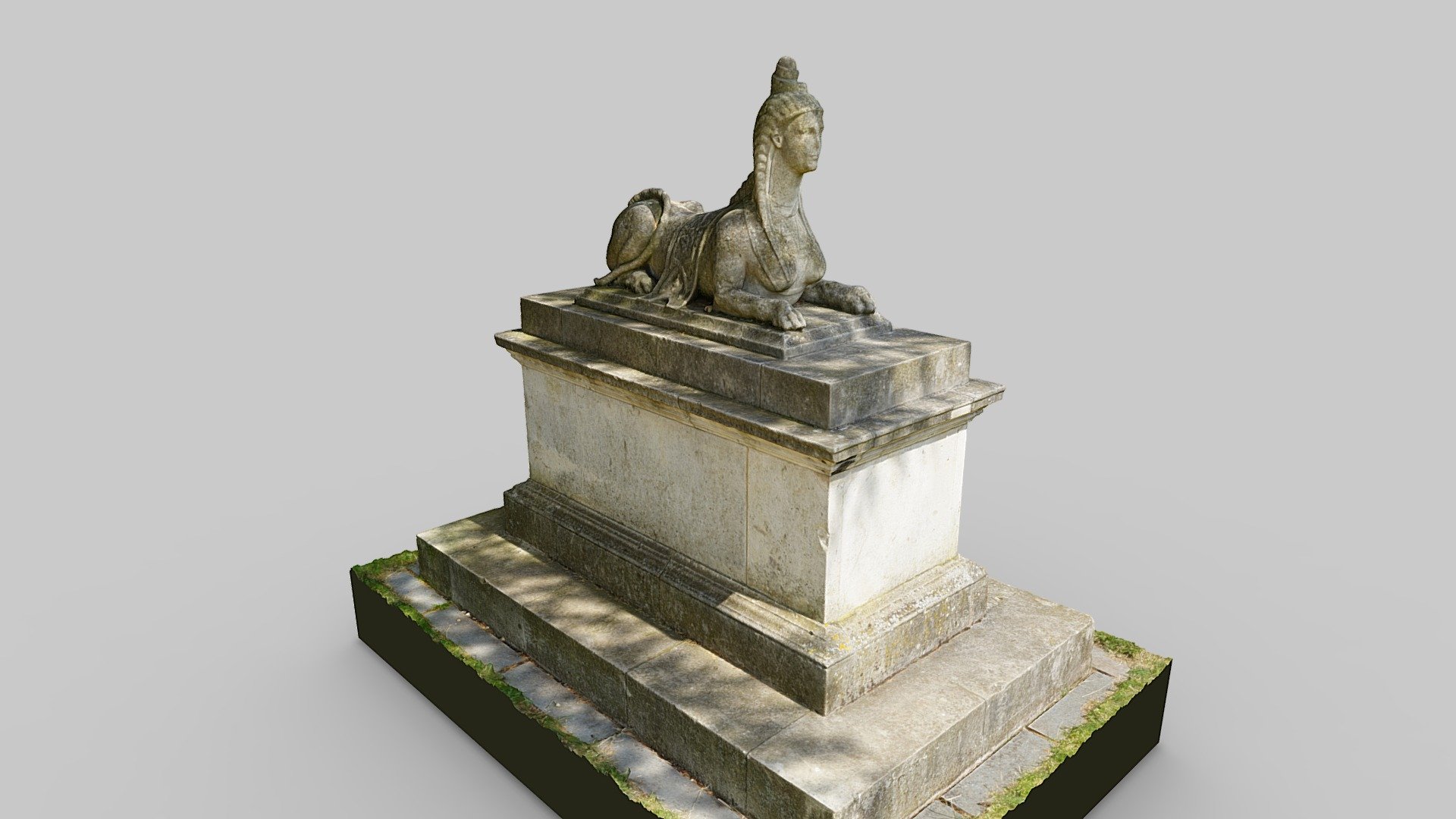 Chiswick House Sphinx Statue - Download Free 3D model by artfletch ...