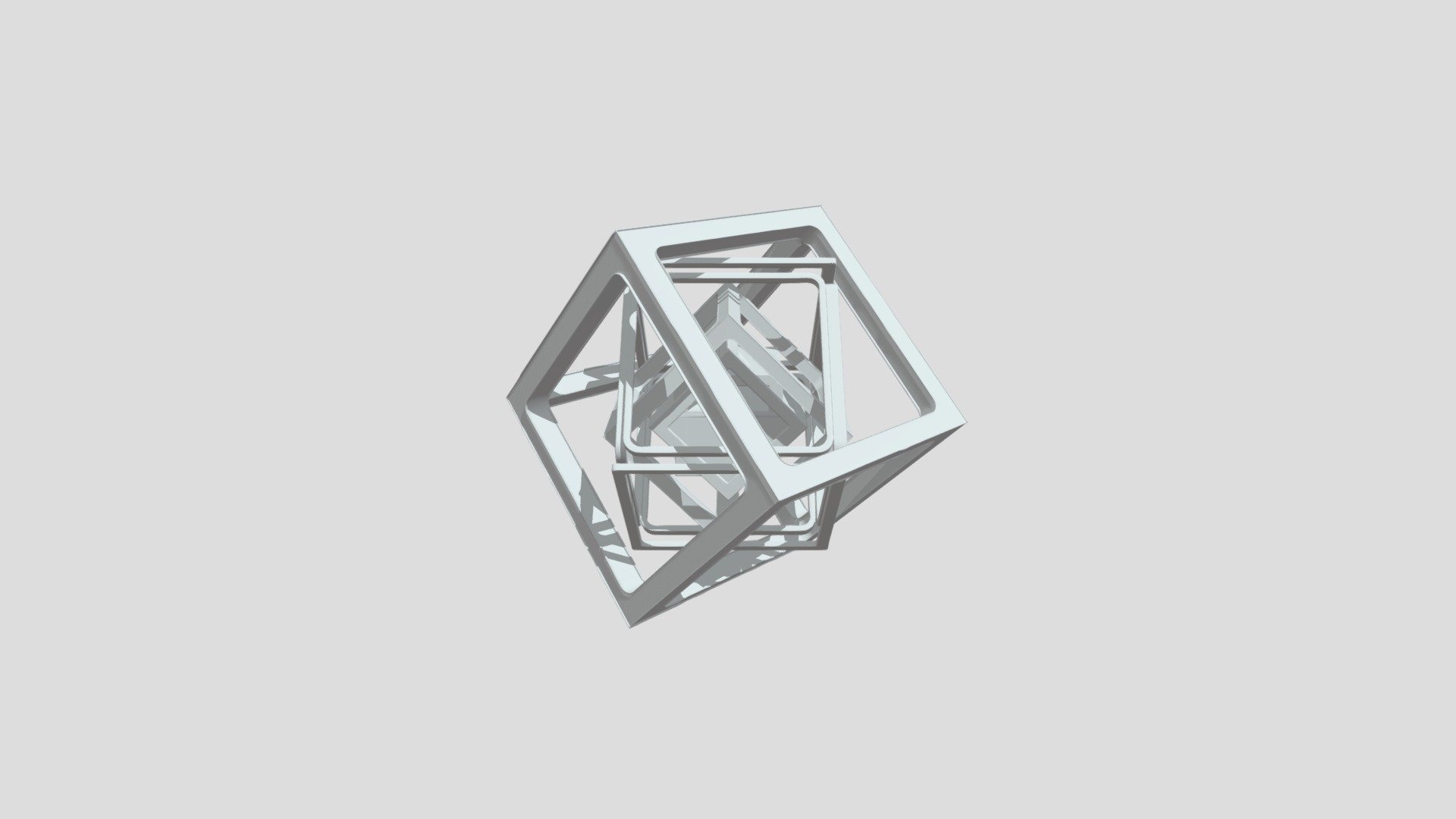 Teseract - Download Free 3D model by neutralize [b3ff4b5] - Sketchfab