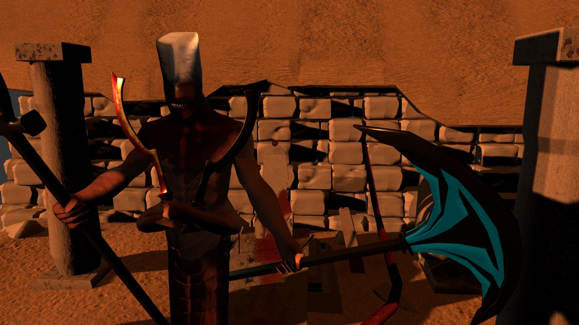 Monster Garden The Guard - 3D model by Kalka [b3ff4dc] - Sketchfab