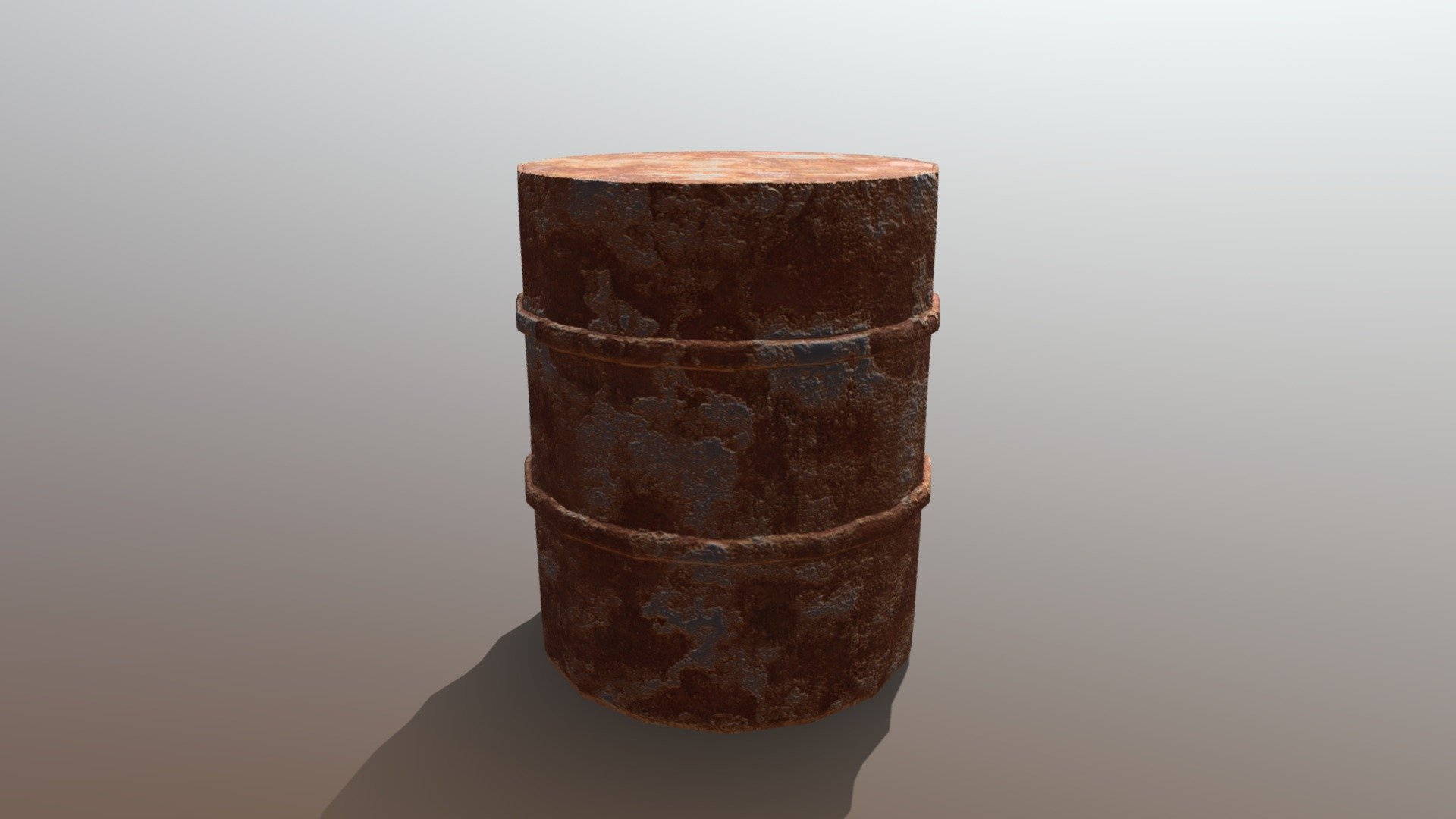 Nuclear Barrel - 3D model by artcecilie [b400381] - Sketchfab