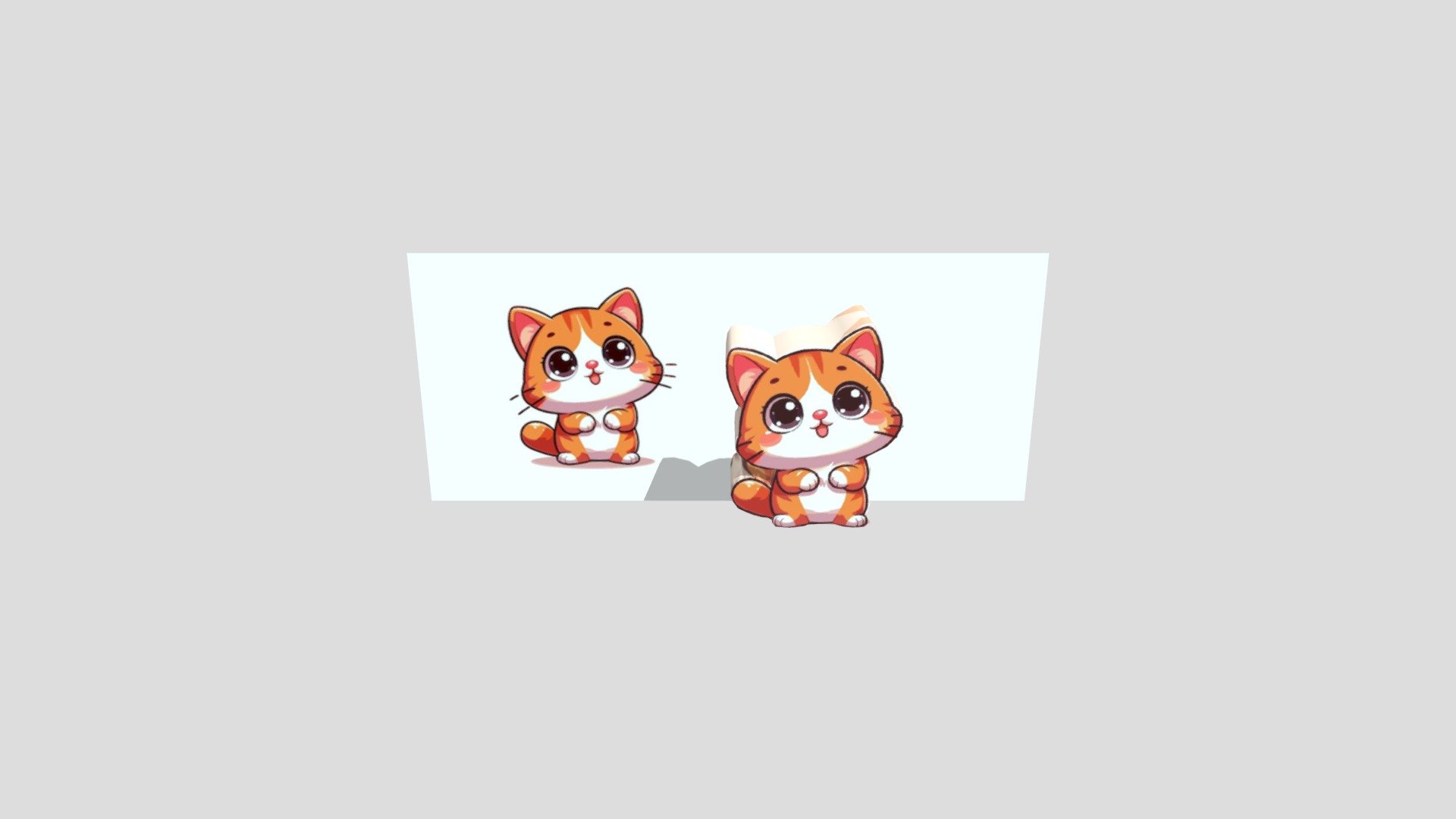kucing 3d - 3D model by farrinadalia [b402405] - Sketchfab