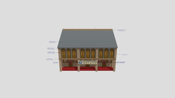 Shophouse 3D models - Sketchfab