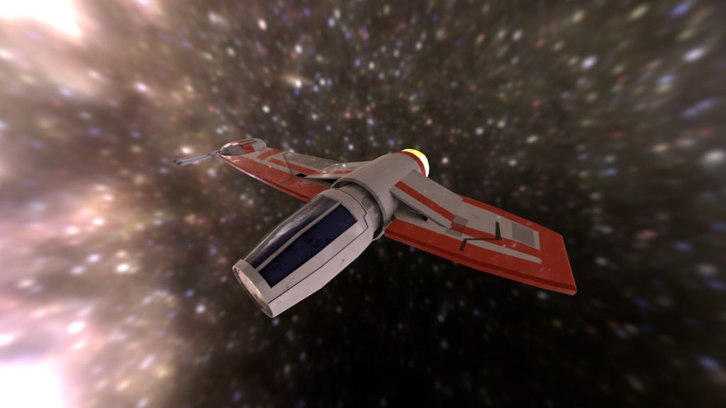 I-wing Star Wars - 3D model by rodskvk [b403073] - Sketchfab